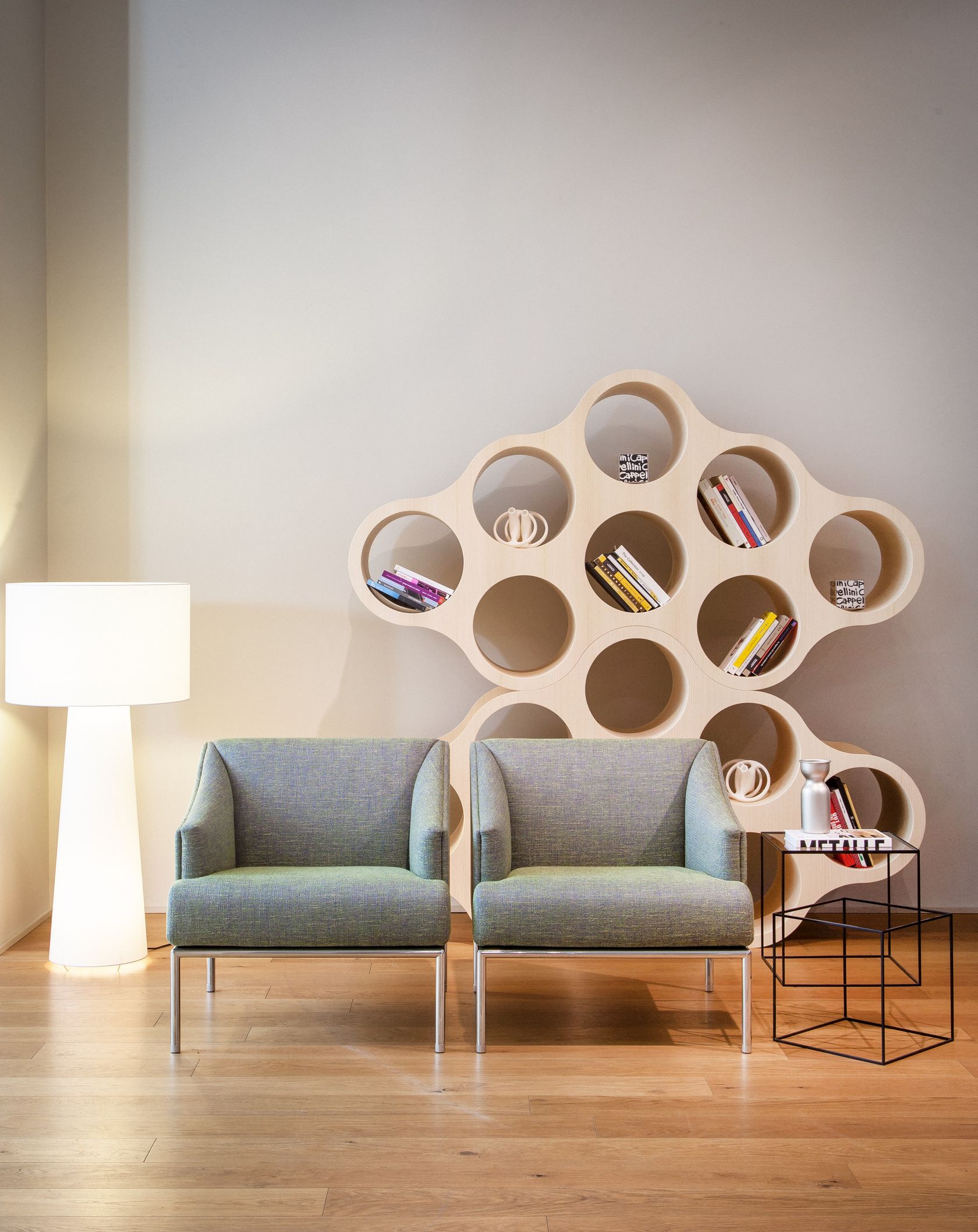 WOODEN CLOUD Bookcase By Cappellini | design Ronan & Erwan Bouroullec