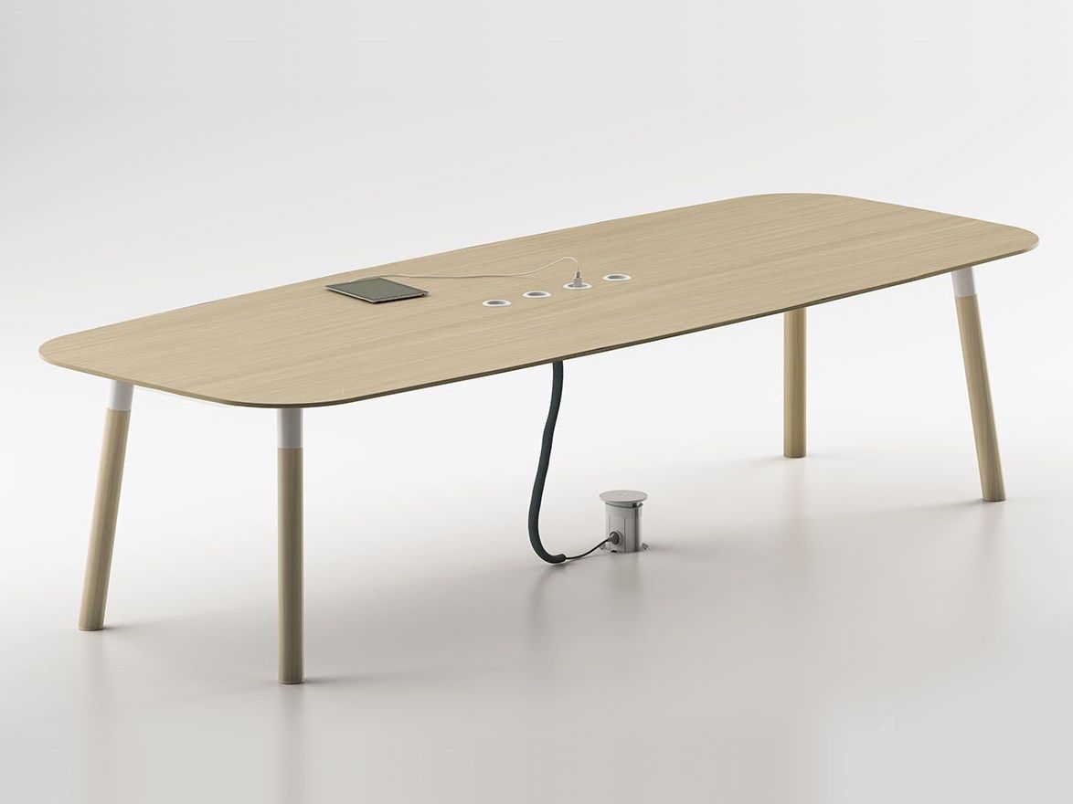 WOODS | Meeting table Woods Collection By FANTONI design Metrica