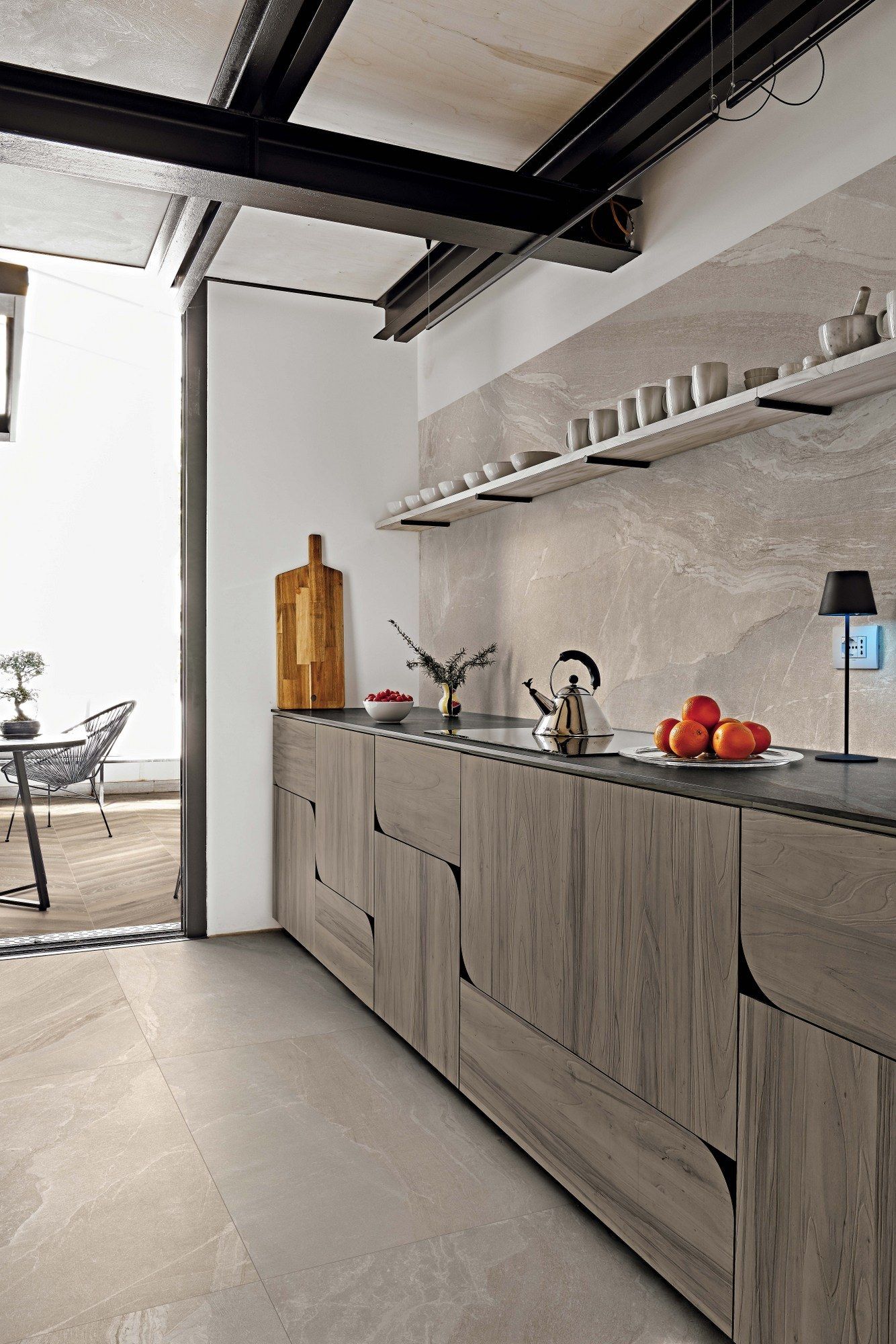 WOODSLATE LIFE Porcelain stoneware wall/floor tiles By Florim Ceramiche