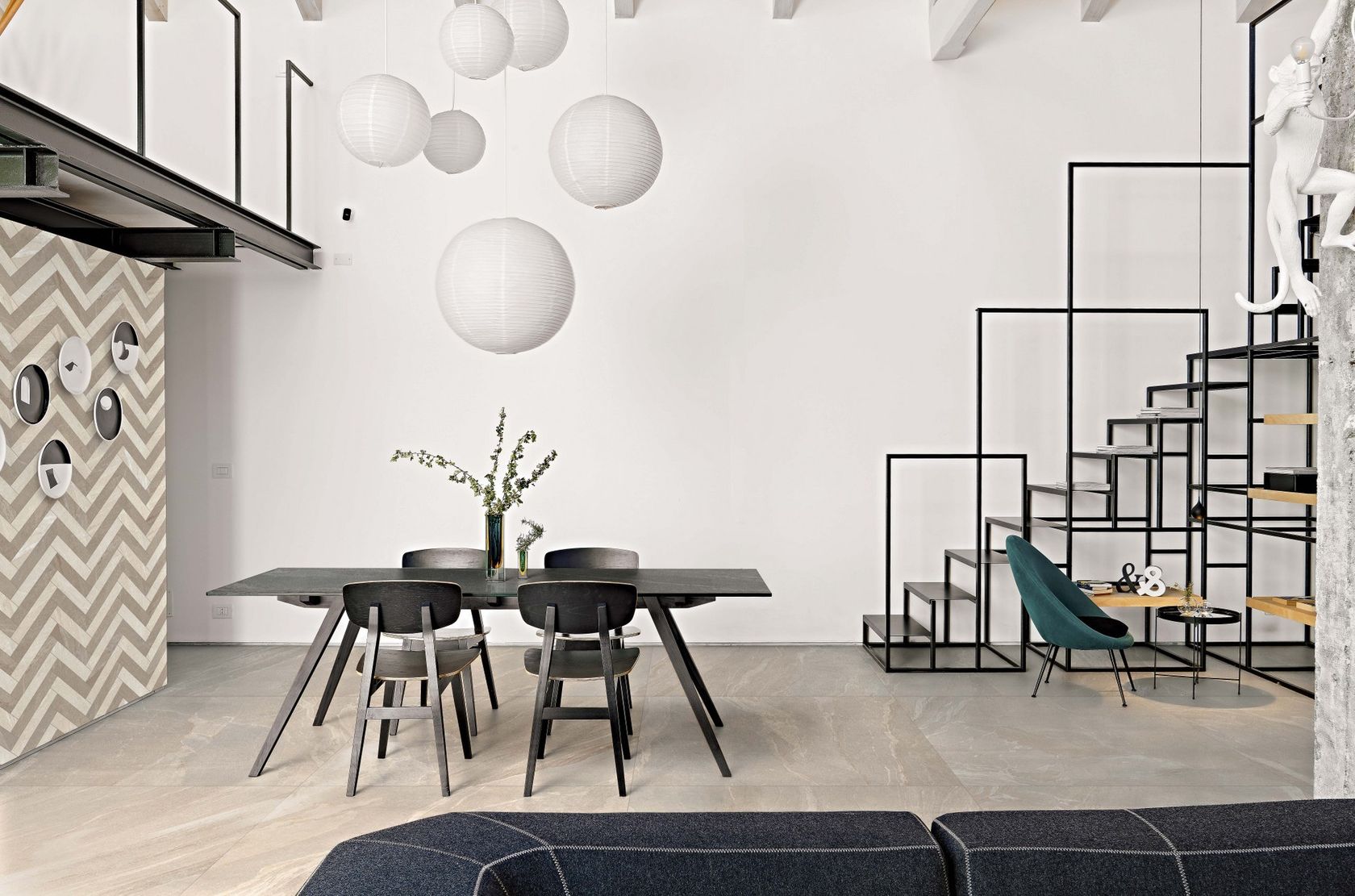 WOODSLATE LIFE Porcelain stoneware wall/floor tiles By Florim Ceramiche