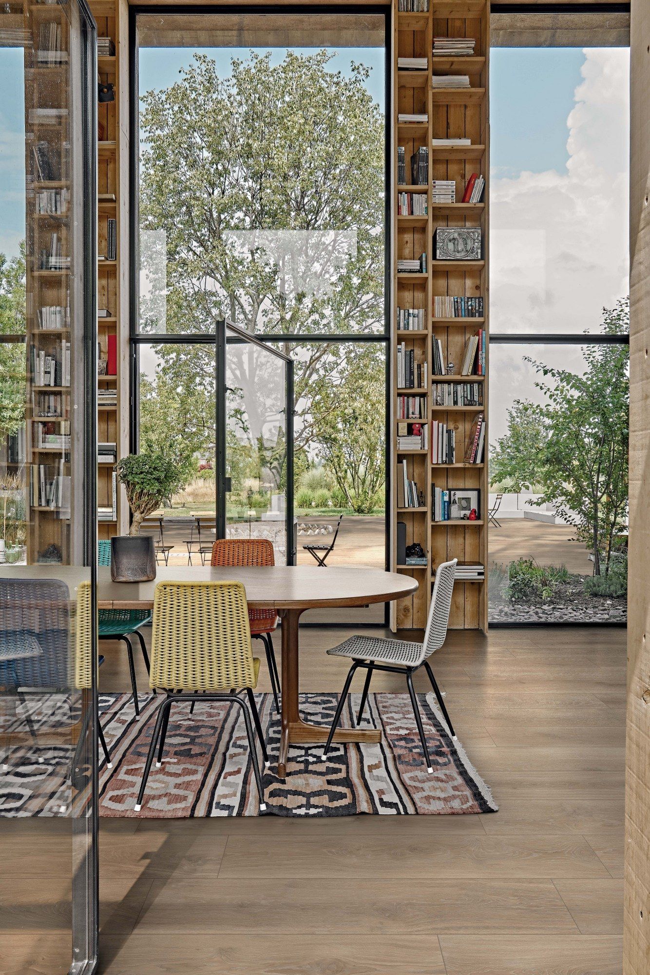 WOODSLATE LIFE Porcelain stoneware wall/floor tiles By Florim Ceramiche