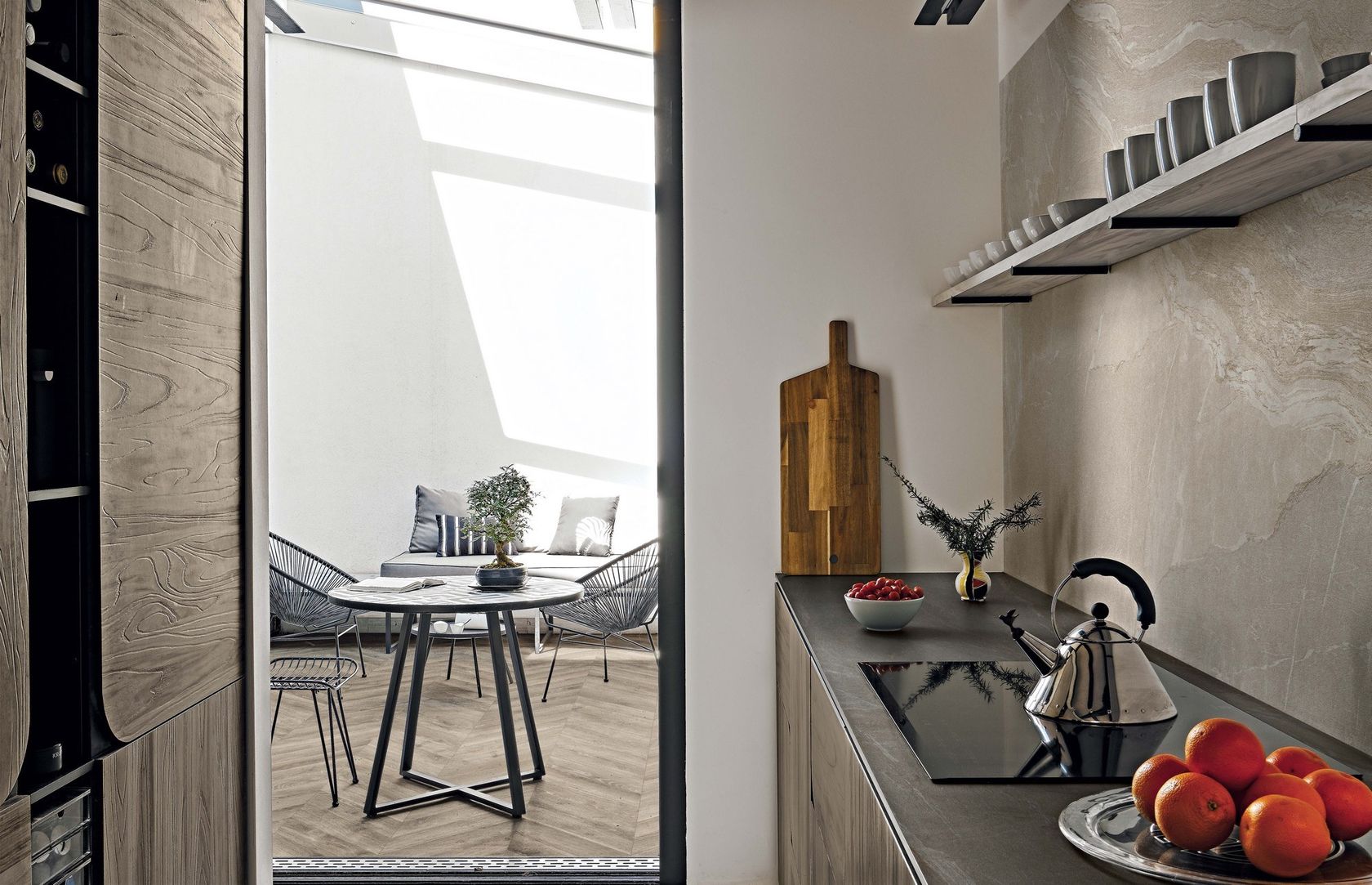 WOODSLATE LIFE Porcelain stoneware wall/floor tiles By Florim Ceramiche