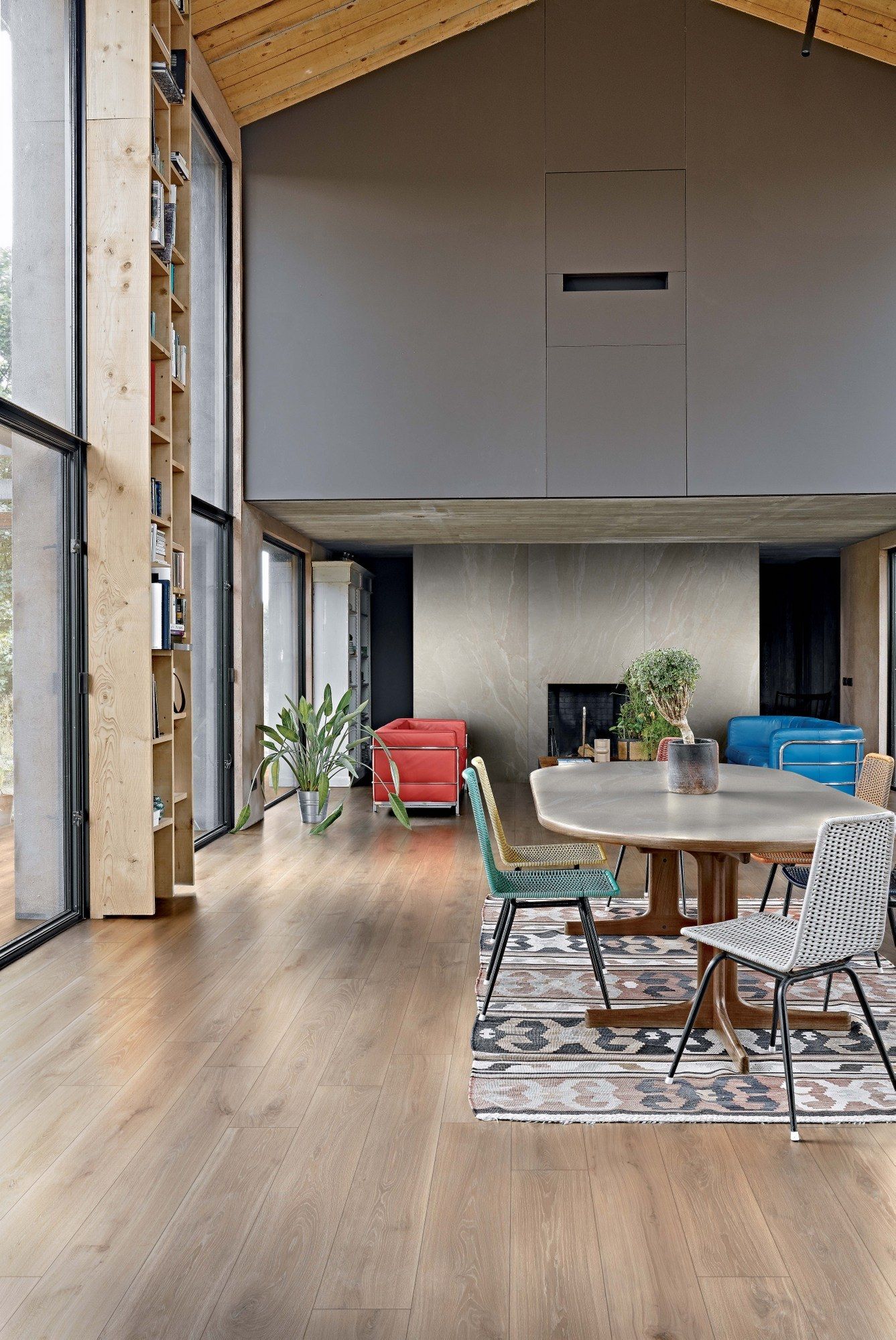 WOODSLATE LIFE Porcelain stoneware wall/floor tiles By Florim Ceramiche