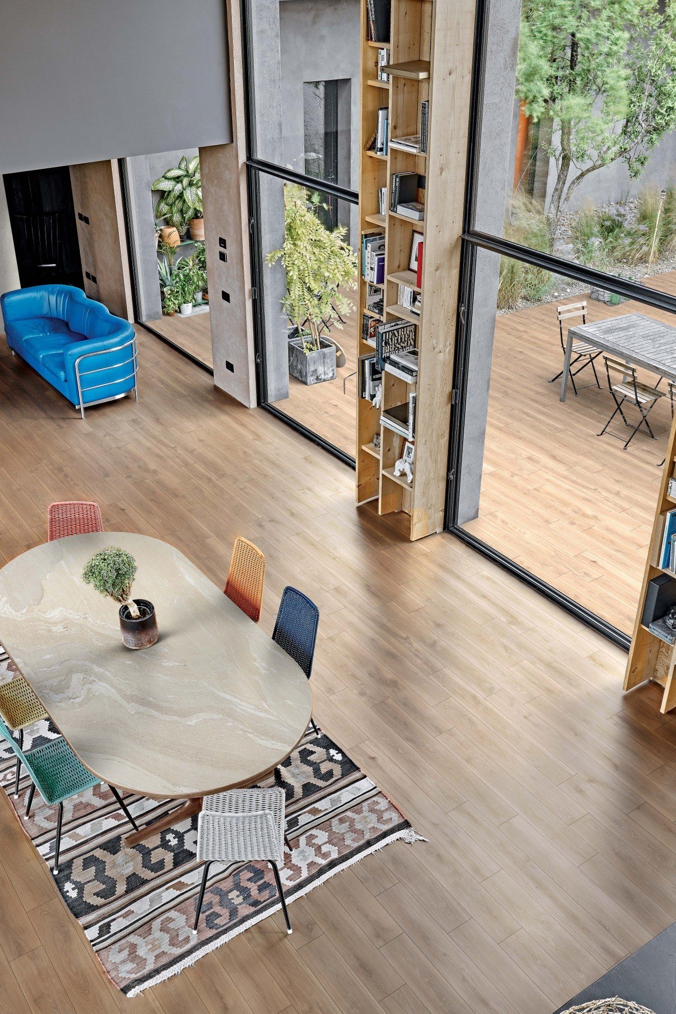 WOODSLATE LIFE Porcelain stoneware wall/floor tiles By Florim Ceramiche