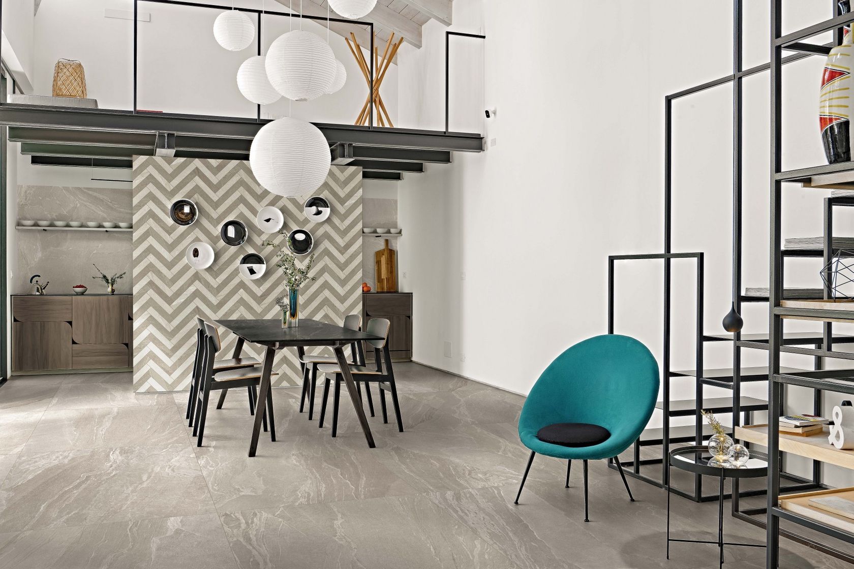 WOODSLATE LIFE Porcelain stoneware wall/floor tiles By Florim Ceramiche