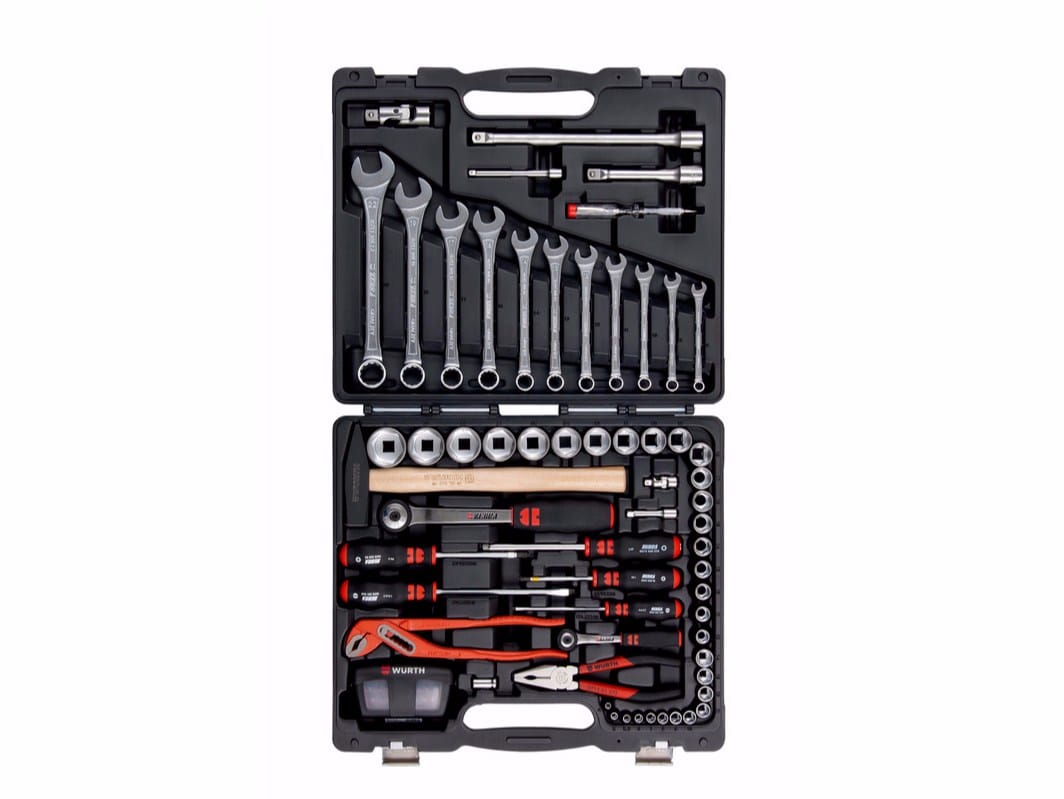 Tool case Worker 91 pcs By Würth