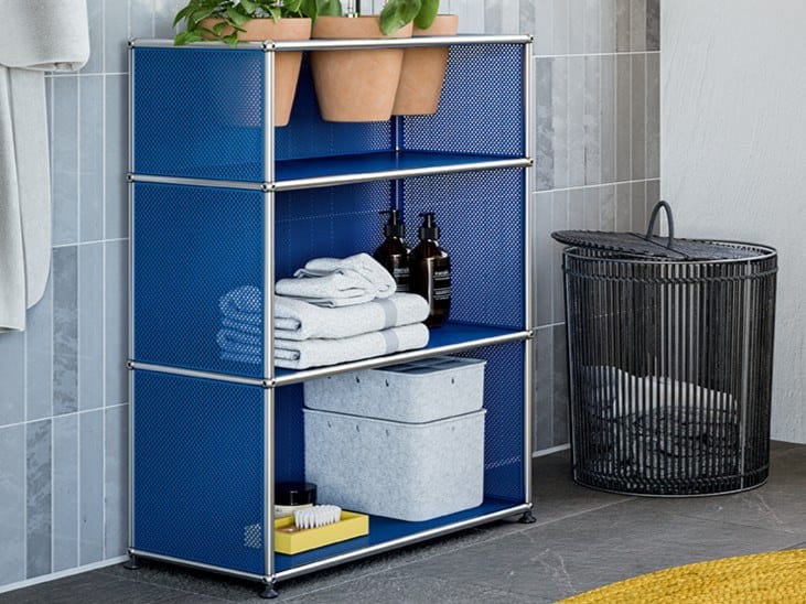 USM HALLER Sectional steel bookcase By USM