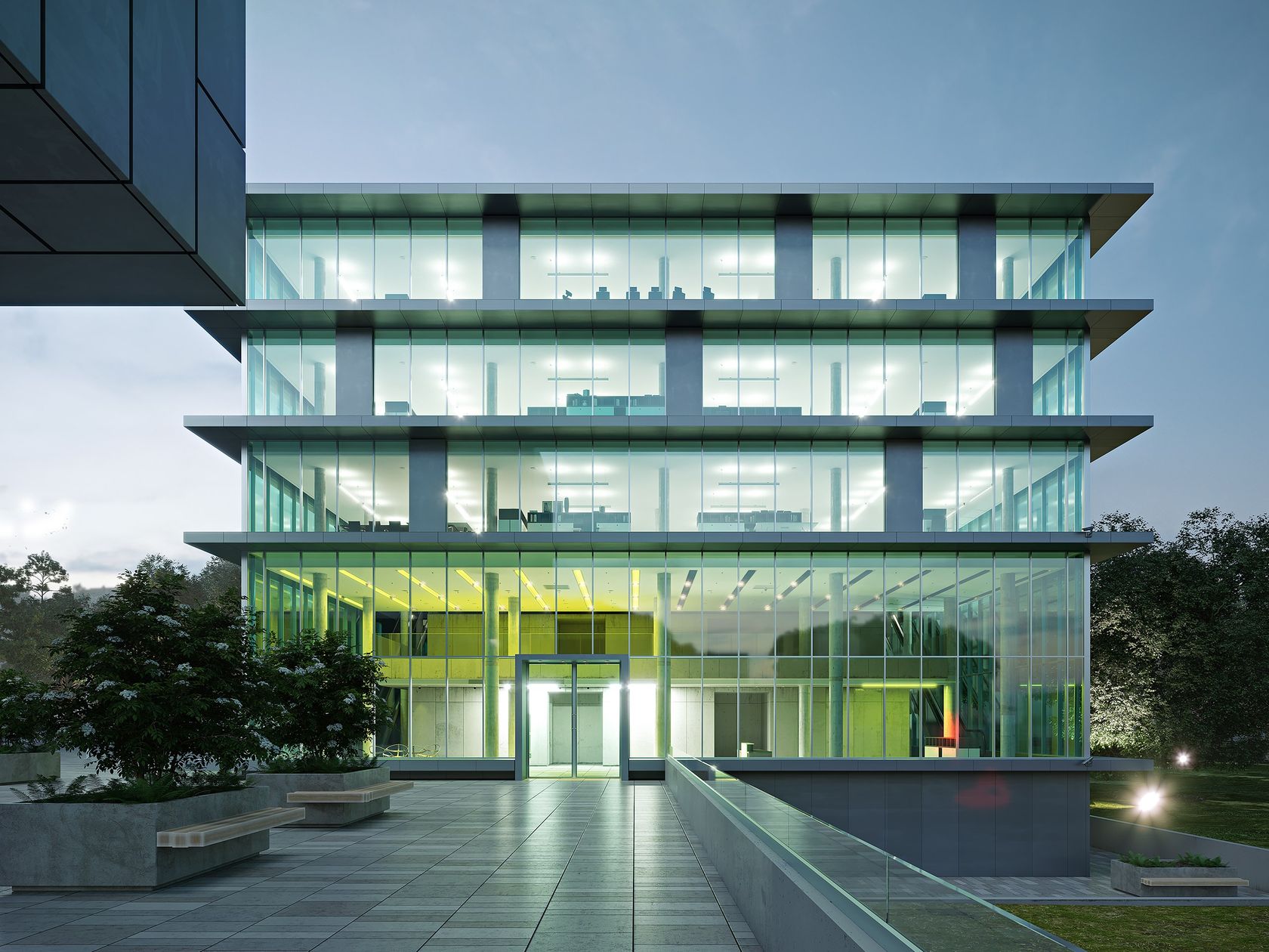 WS50PG Sistema per facciata continua By Ponzio