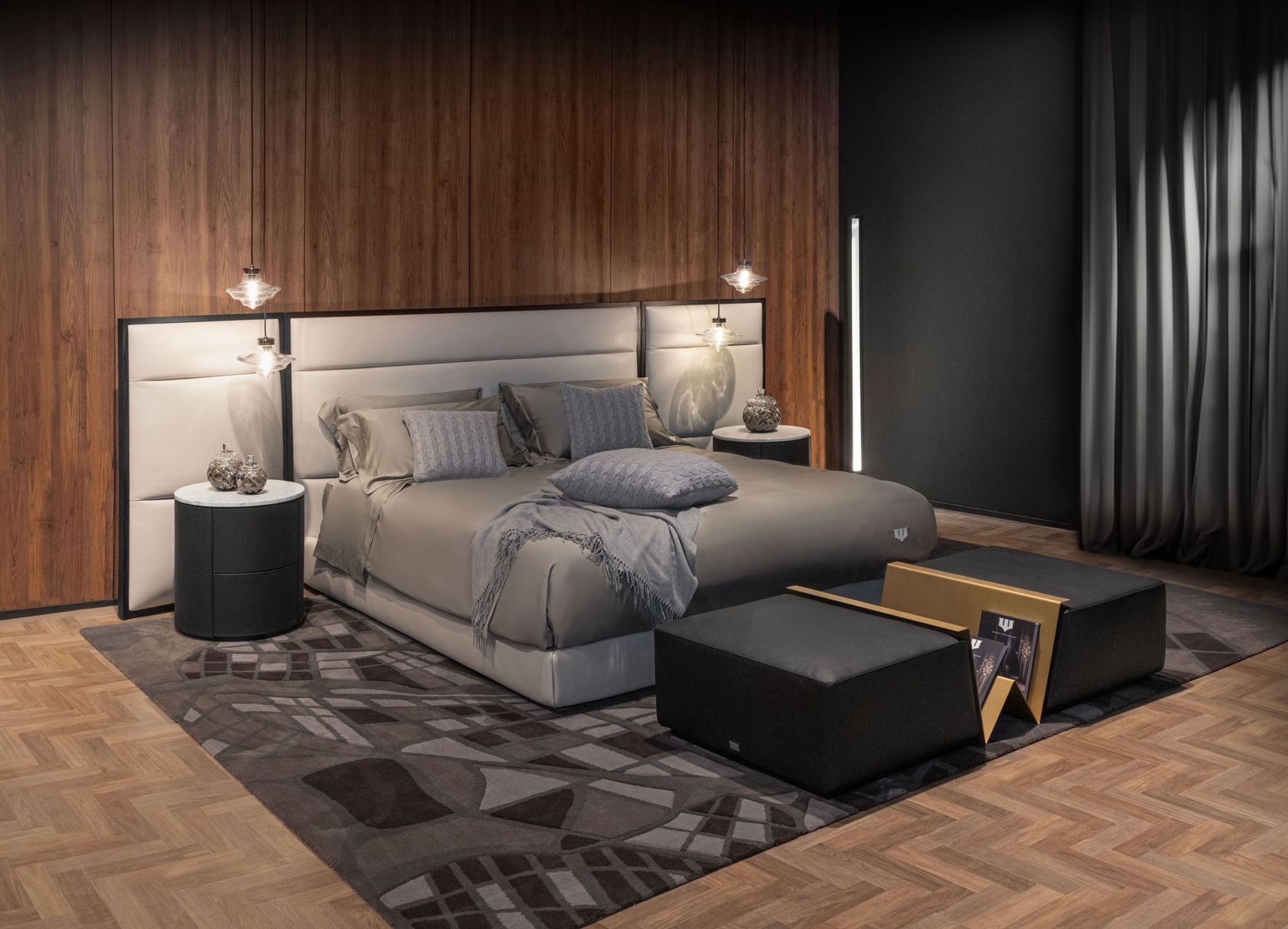 WE-075 Bed By Wayne Enterprises Home Collection