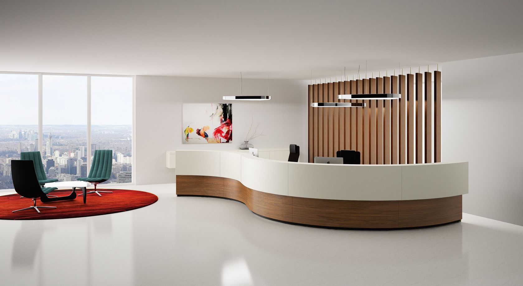 COCKPIT 2.0 Modular reception system By Werner works | design Büro Staubach