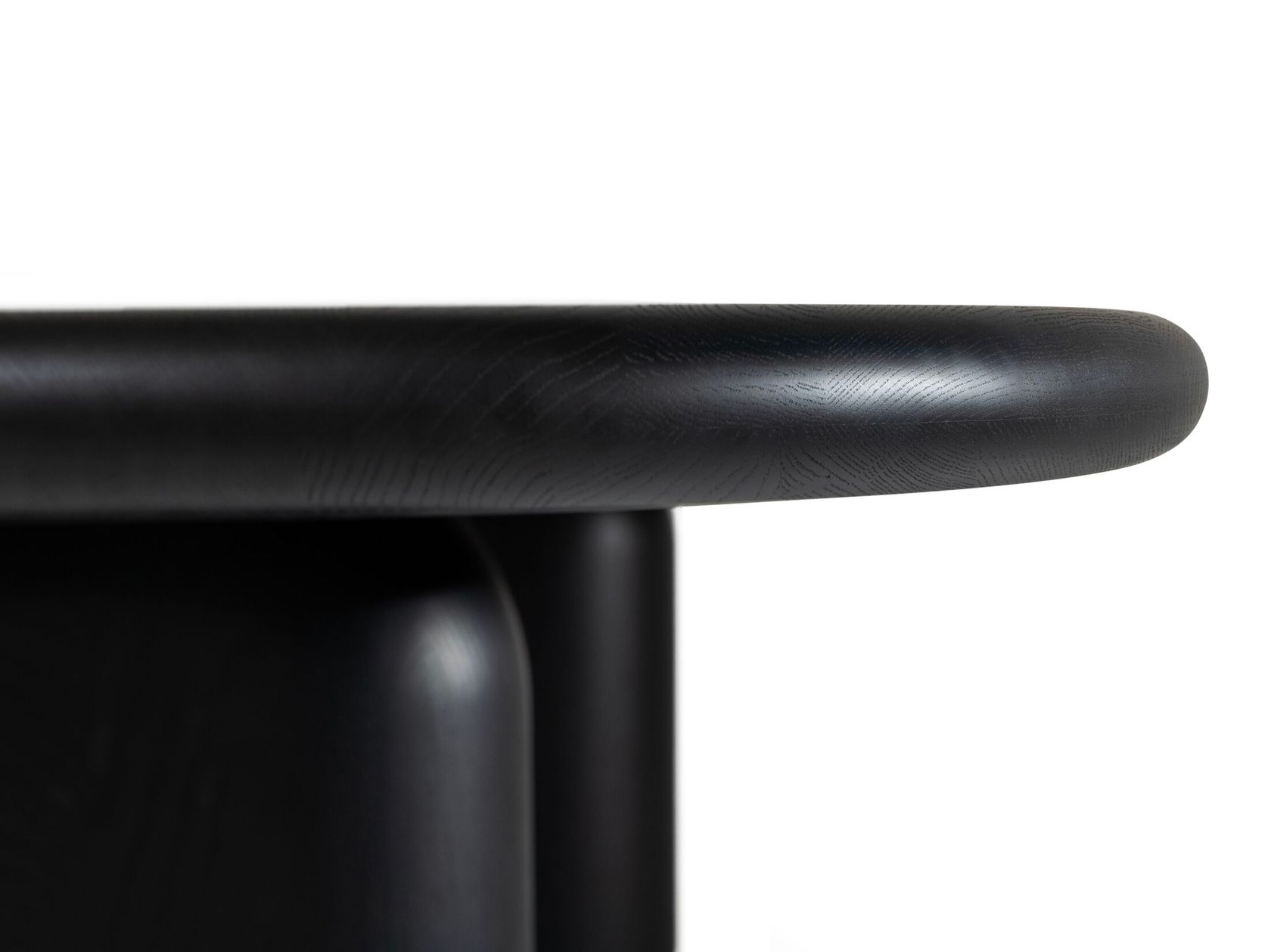 CAIRN Oval wooden dining table By Woak | design Matteo Zorzenoni