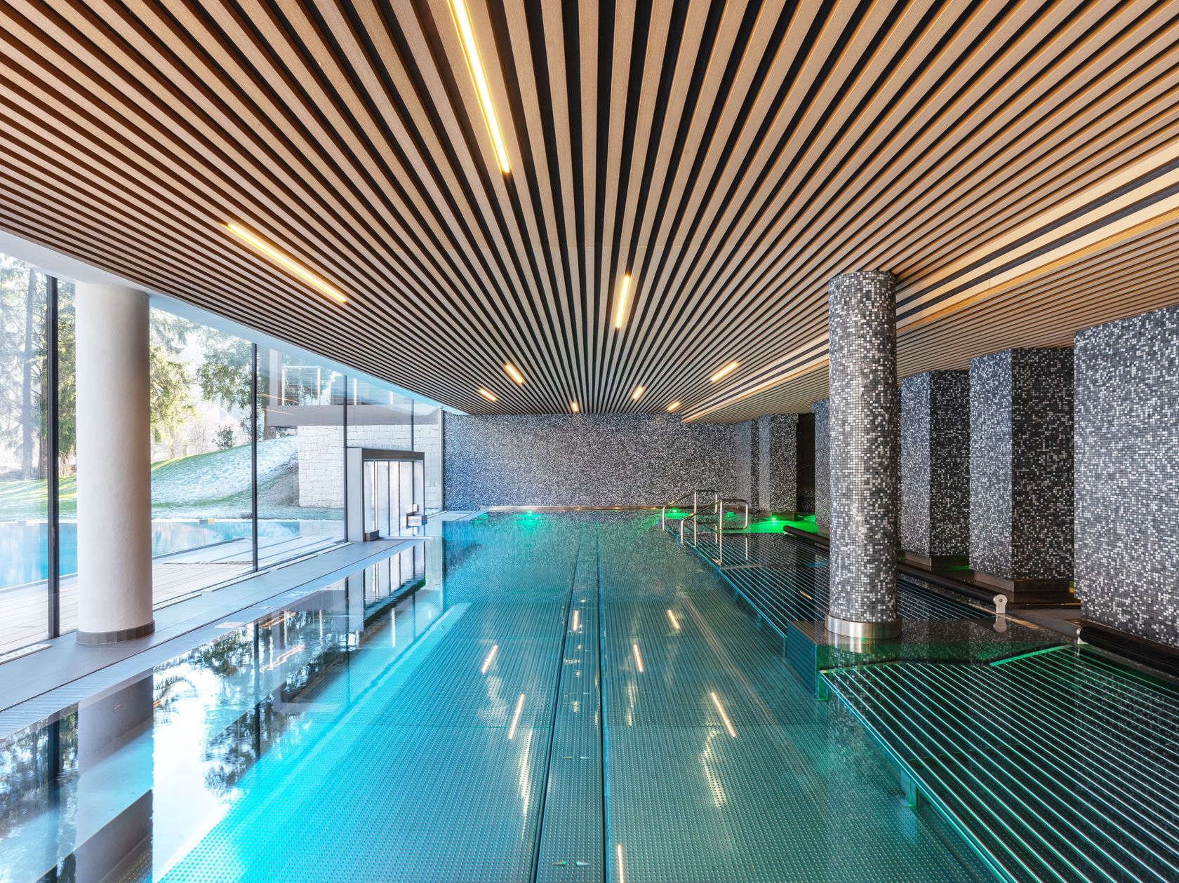 WOODN MODULATUS TH3050 Wood-product ceiling tiles By Woodn Greenwood