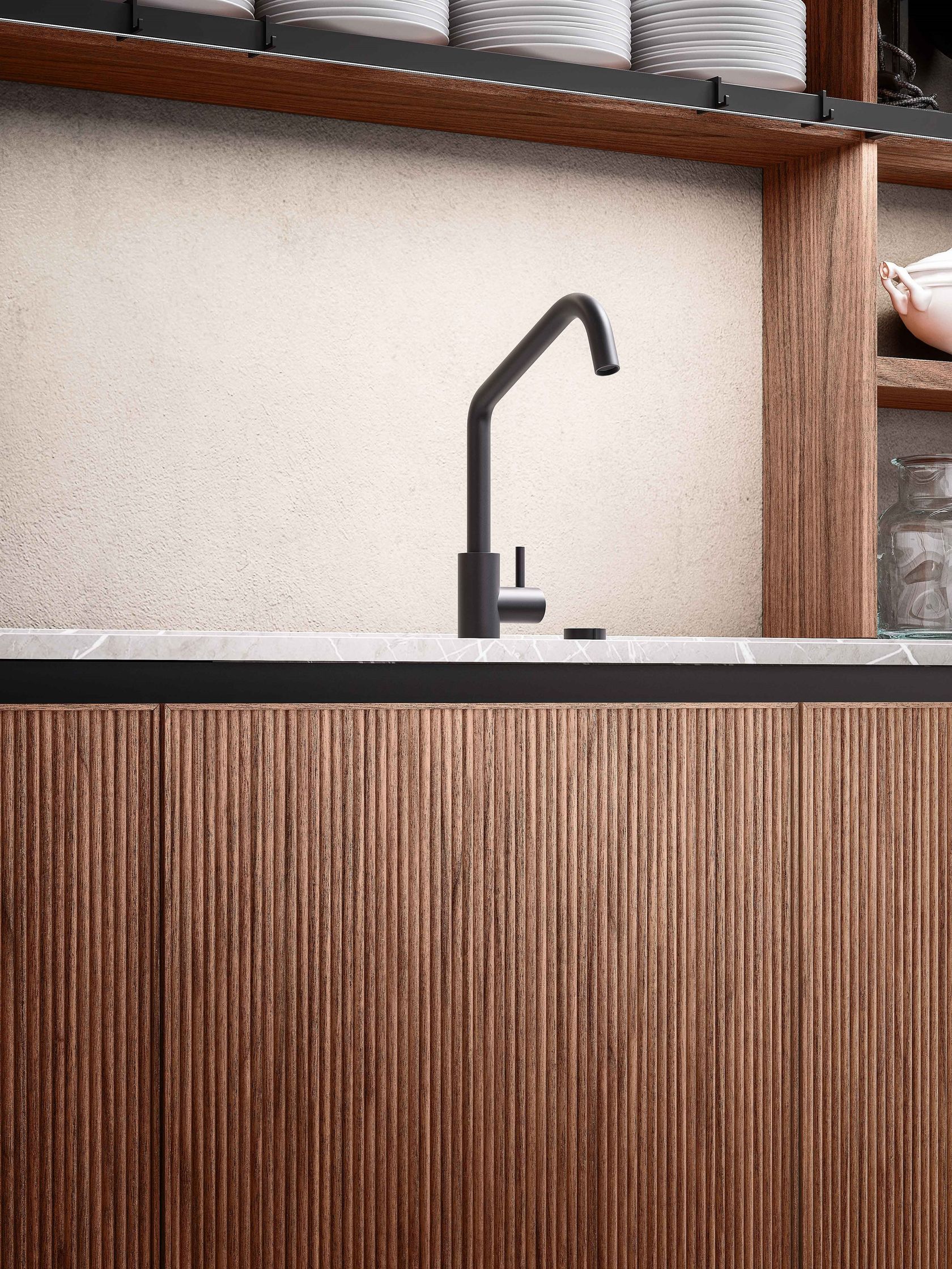 Modular kitchen system XILA By Boffi design Luigi Massoni