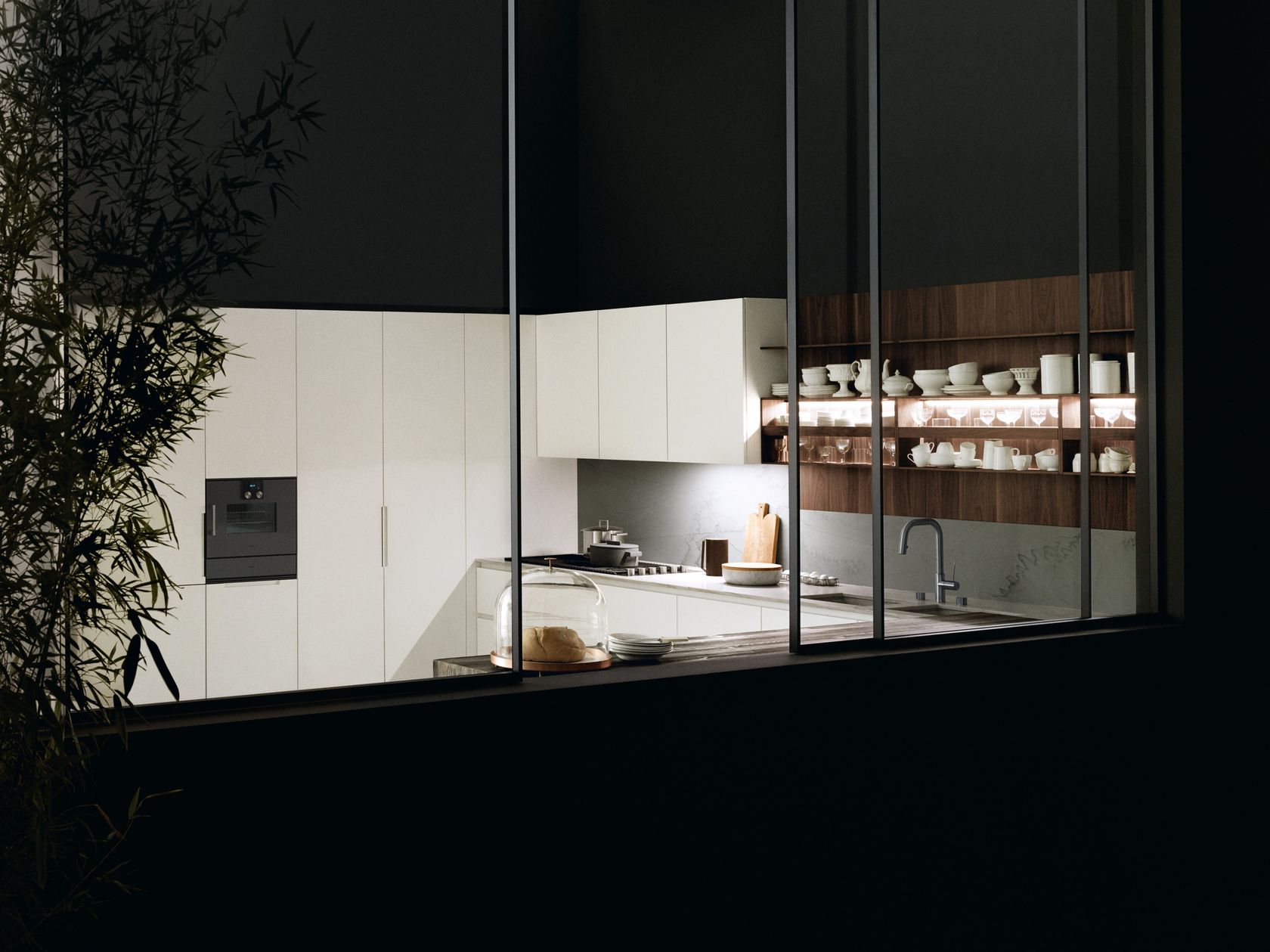 Modular kitchen system XILA By Boffi design Luigi Massoni