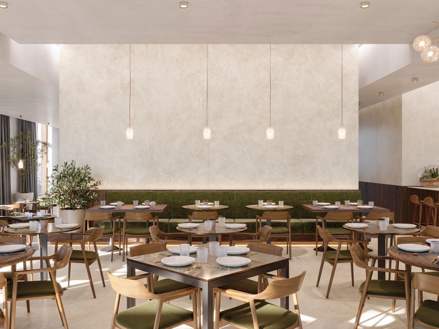 Porcelain stoneware kitchen worktop XTONE - ARS BEIGE By Porcelanosa