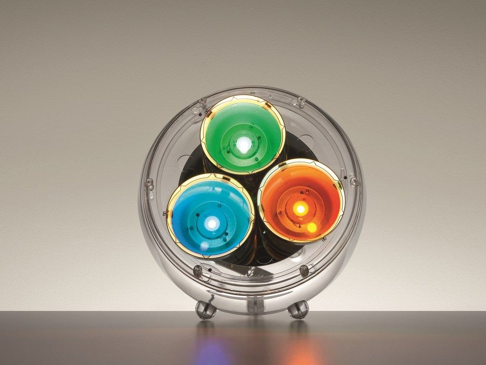 LED direct light methacrylate table lamp YANG LED IoT By Artemide ...