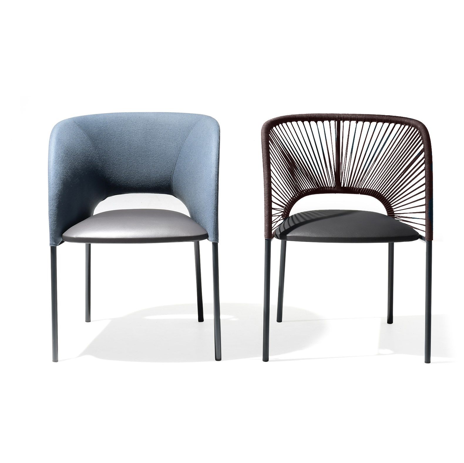 YUMI Chair with armrests and woven back By Moroso | design Bendtsen ...