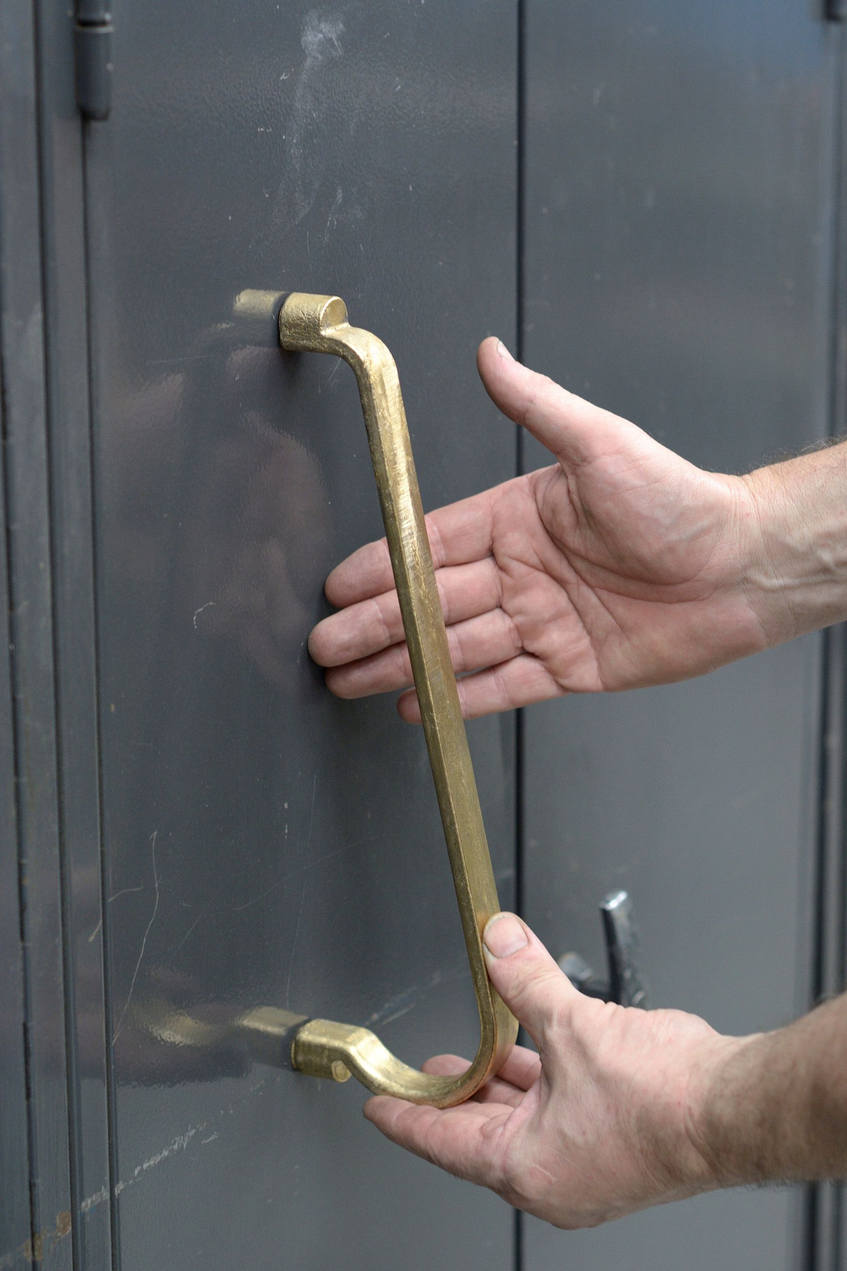 ZAI Brass pull handle By Ento