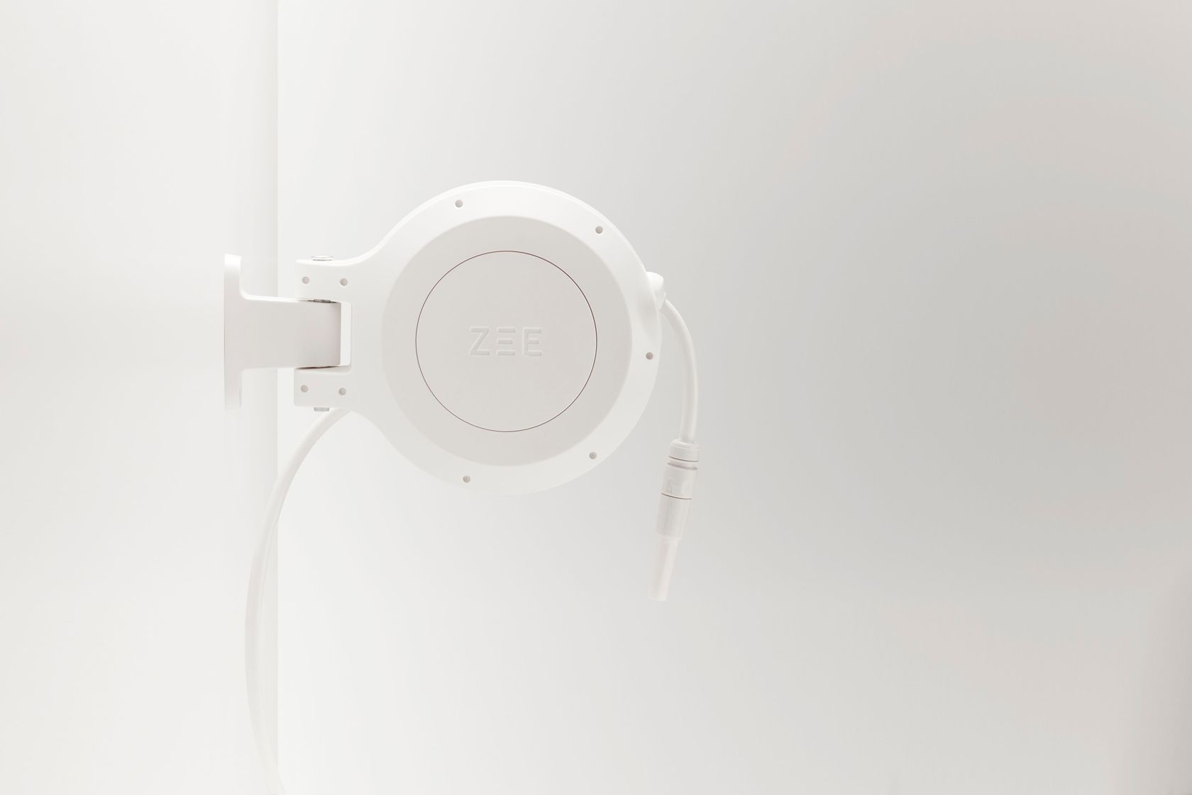 MIRTOON 10M WHITE Plastic hose reel By ZEE