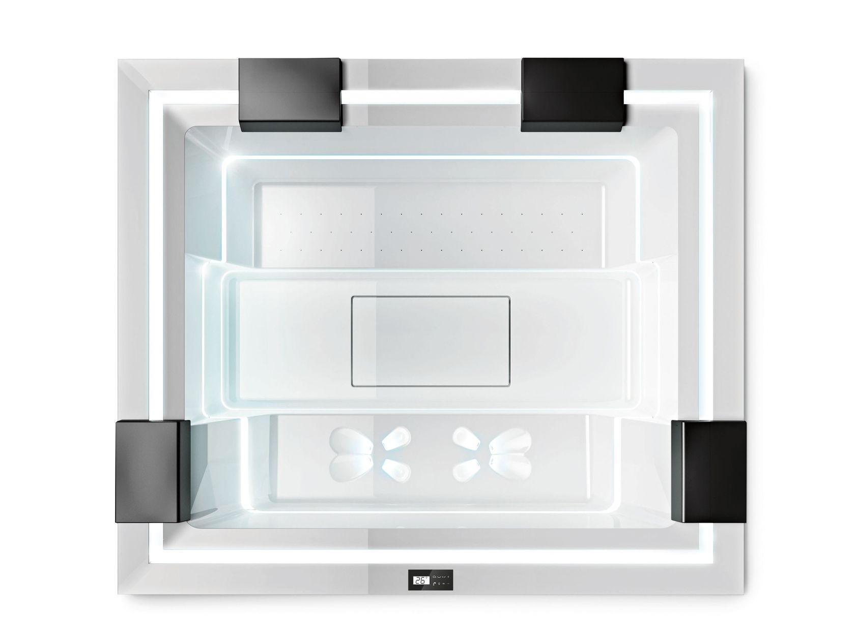 TREESSE GHOST Minipiscina rettangolare con idromassaggio By Gruppo ...