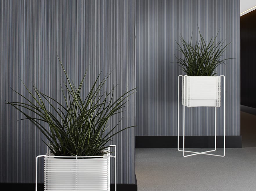 ZEN | High plant pot High square stainless steel plant pot with ...