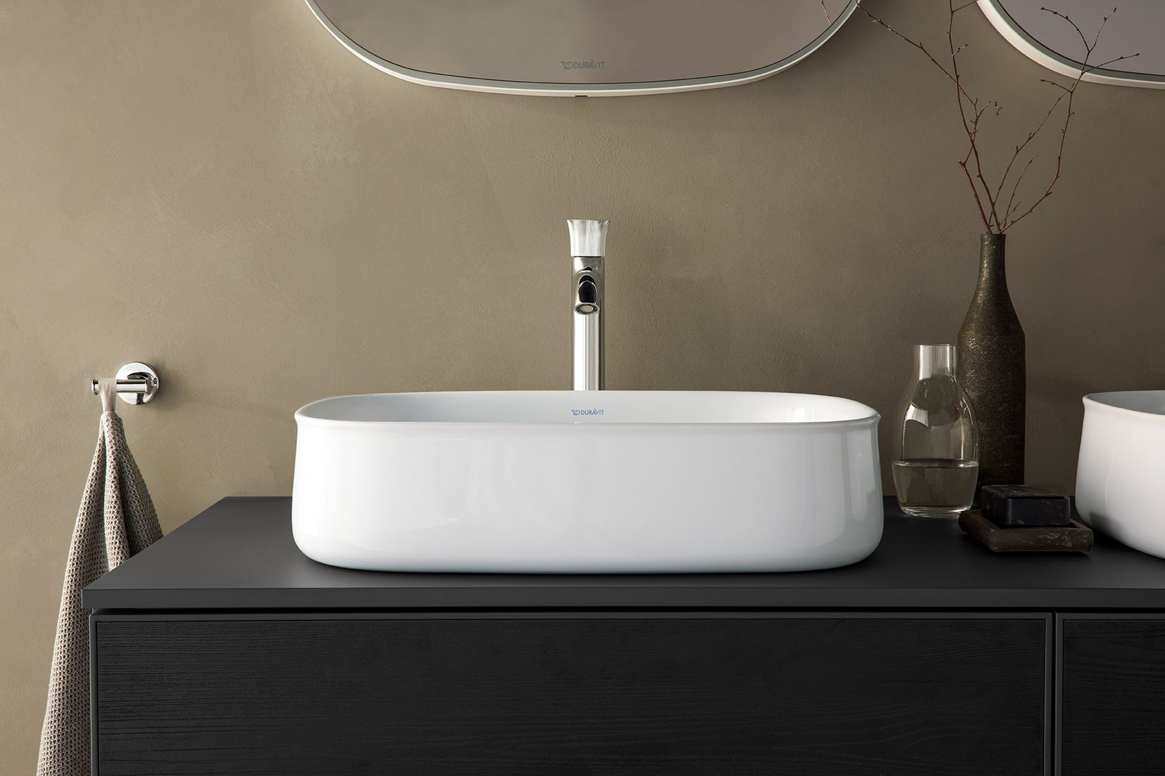 ZENCHA | Rectangular washbasin Zencha Collection By Duravit design ...