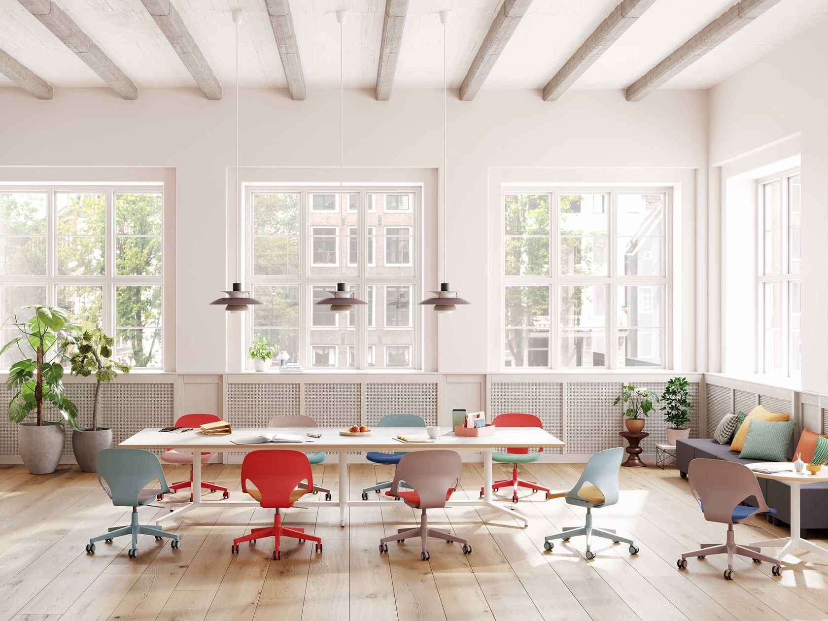 ZEPH office chair By Herman Miller design Studio 7.5