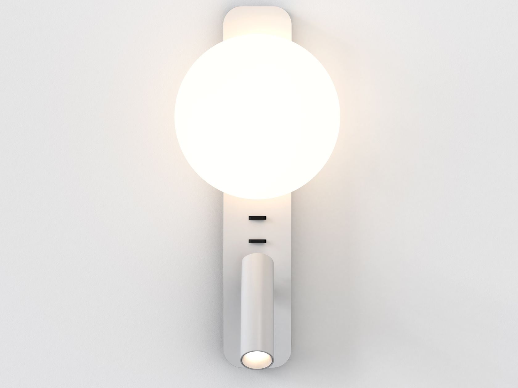 ZEPPO READER LED aluminium reading lamp with fixed arm By Astro ...