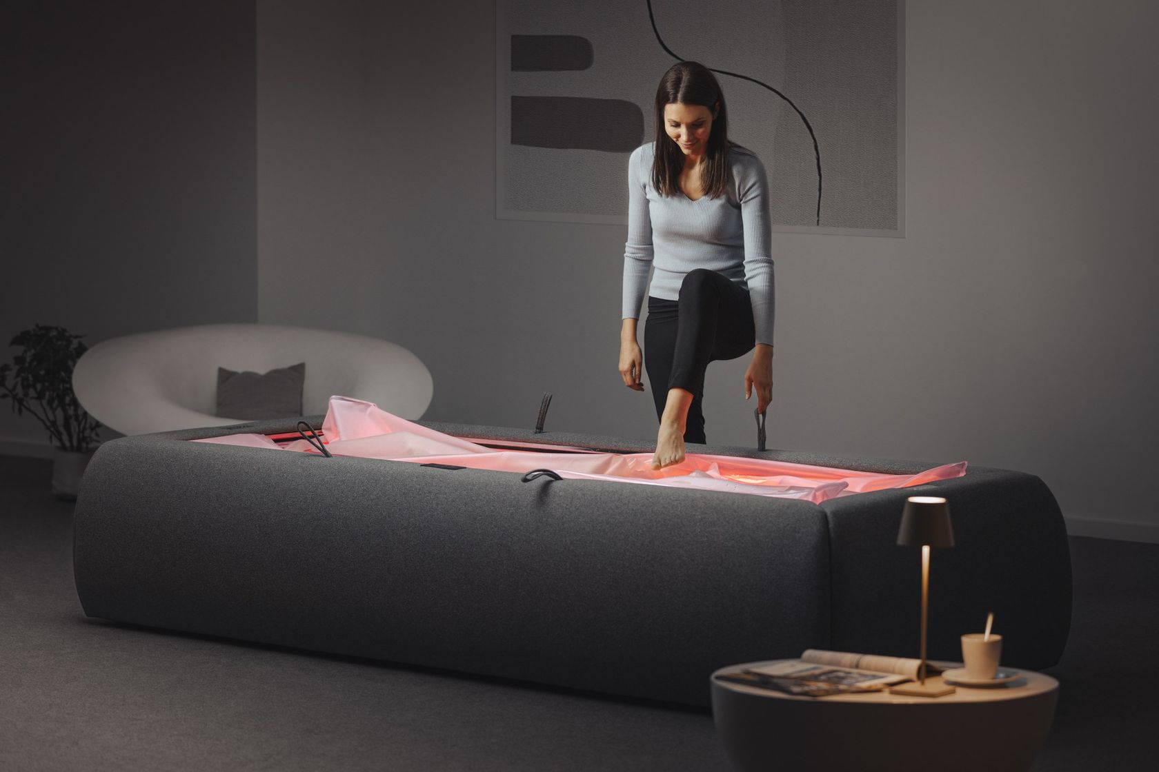 ZEROBODY PERSONAL Spa bed By STARPOOL | design Cristiano Mino