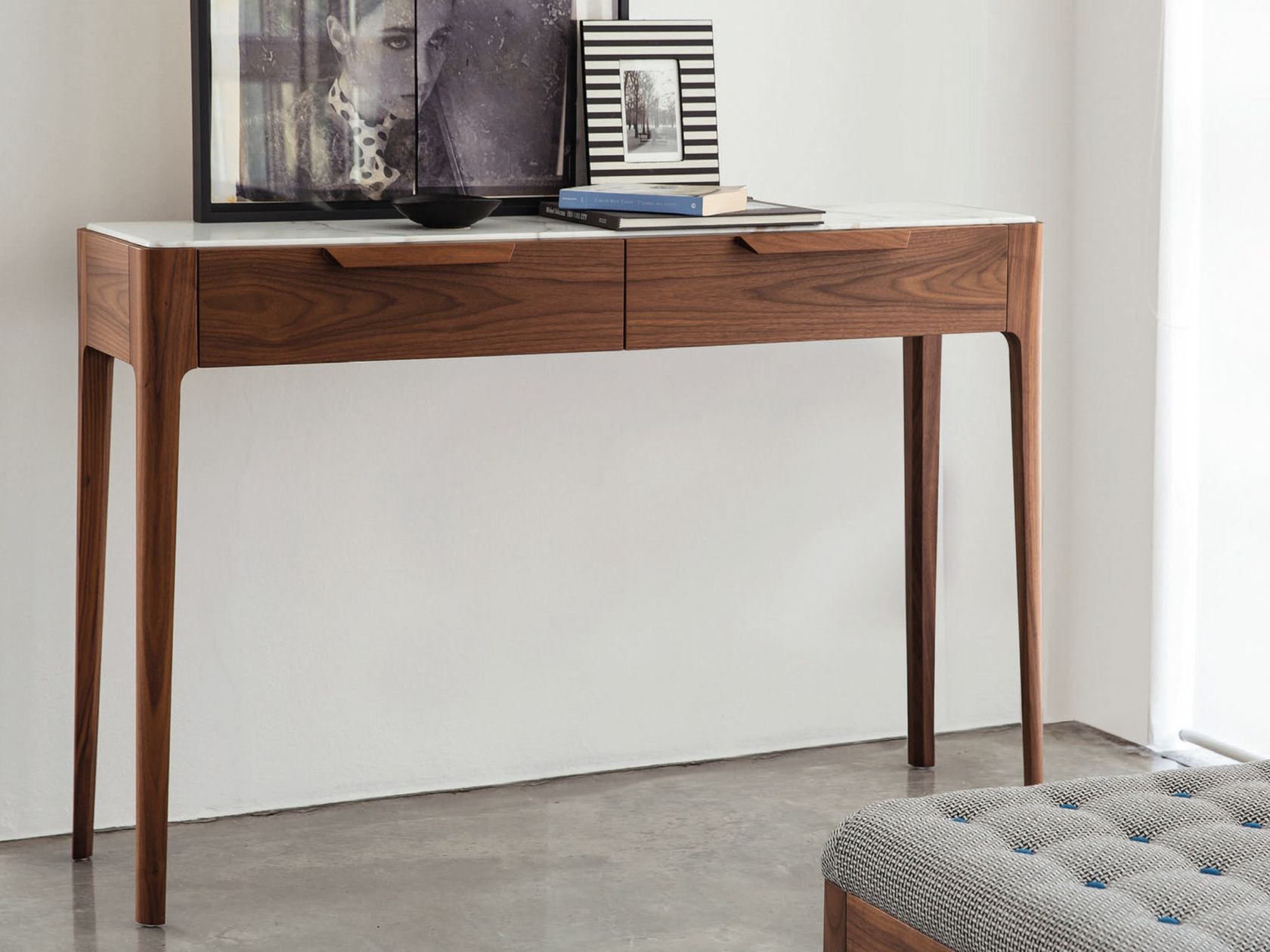 ZIGGY | Console table with drawers Rectangular wooden console table By ...