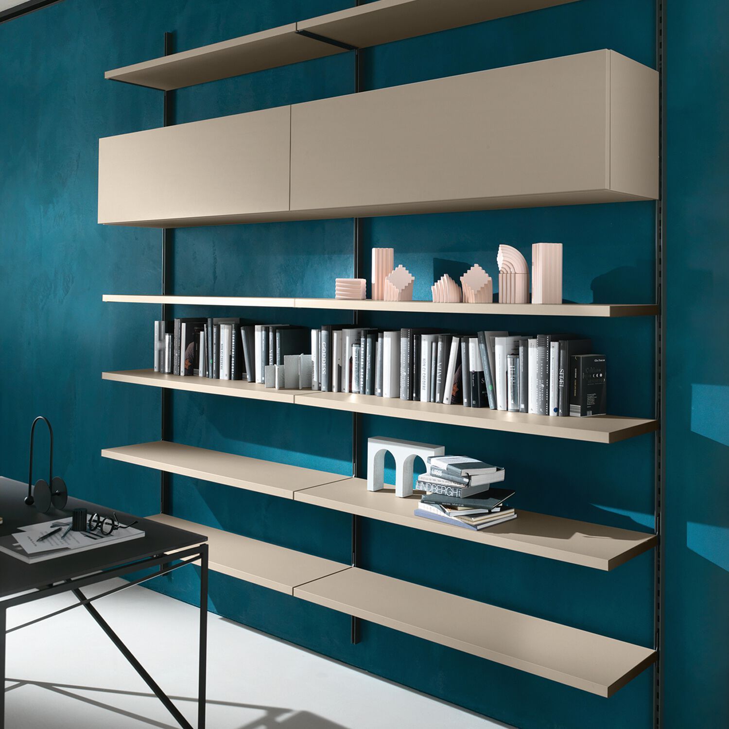 FLEXY EASY SM2006 Wall-mounted sectional bookcase By Zalf | design ...