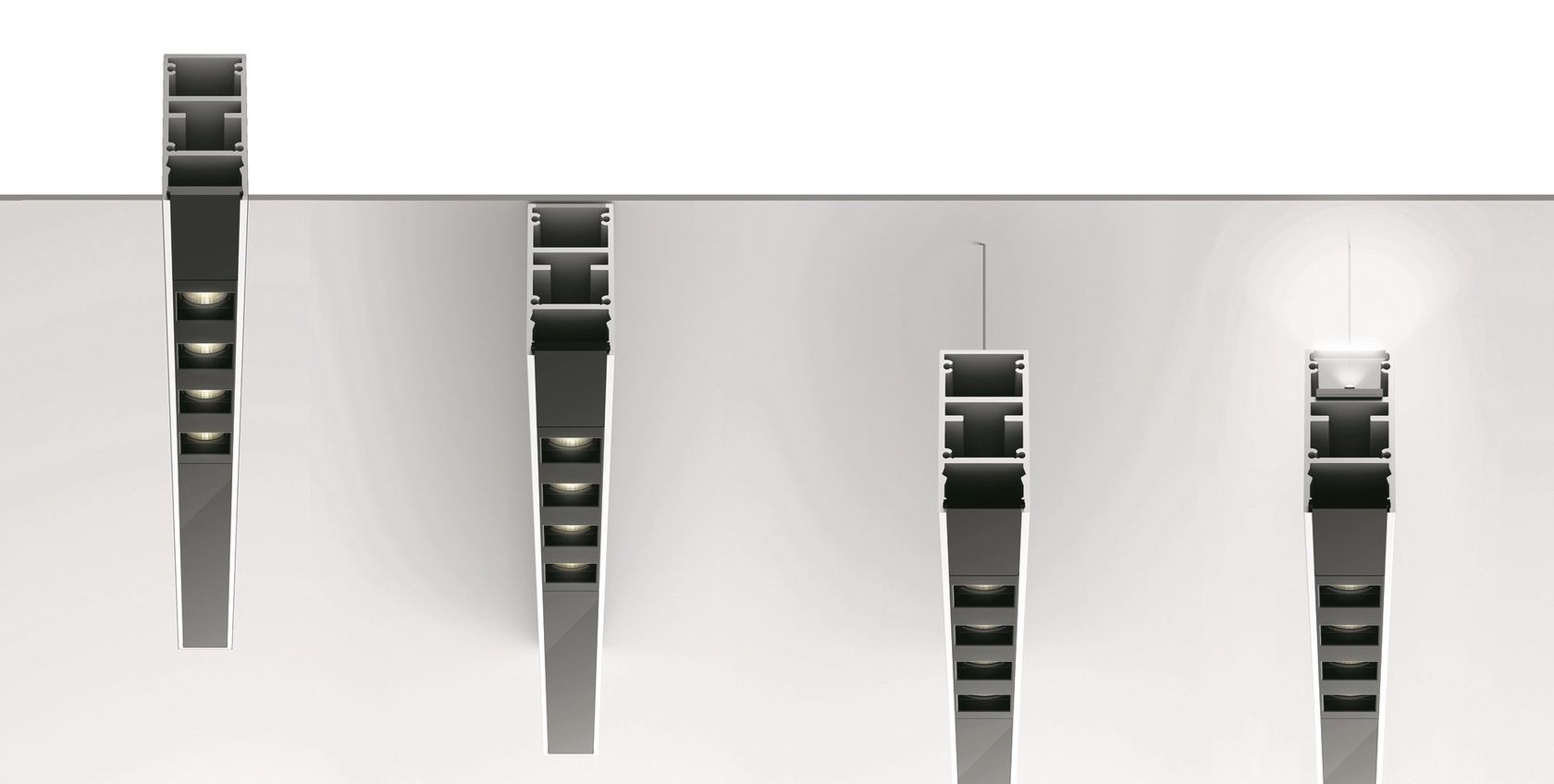 A.24 Linear lighting profile By Artemide | design Carlotta de Bevilacqua
