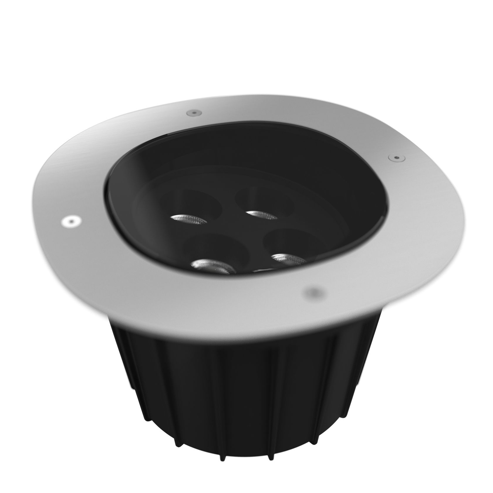 A-ROUND Walkover light outdoor steplight By Flos | design Piero Lissoni