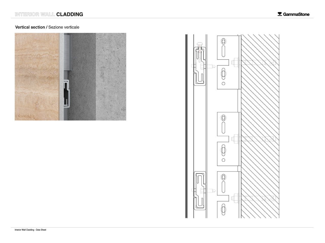GAMMASTONE AIR Indoor wall tiles By GammaStone