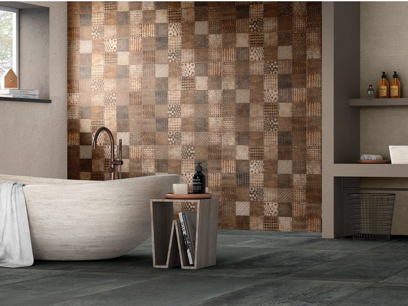 ABSOLUTE DECORO CORTEN Wall tiles By MARINER