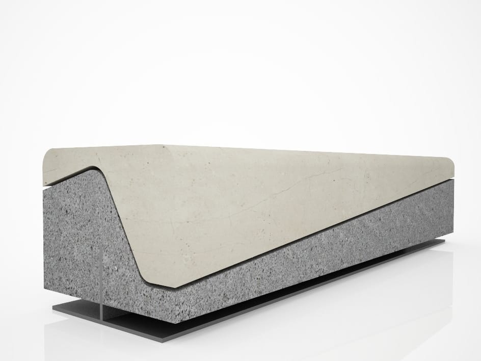 ACTEA | Backless Bench Actea Collection By Manufatti Viscio