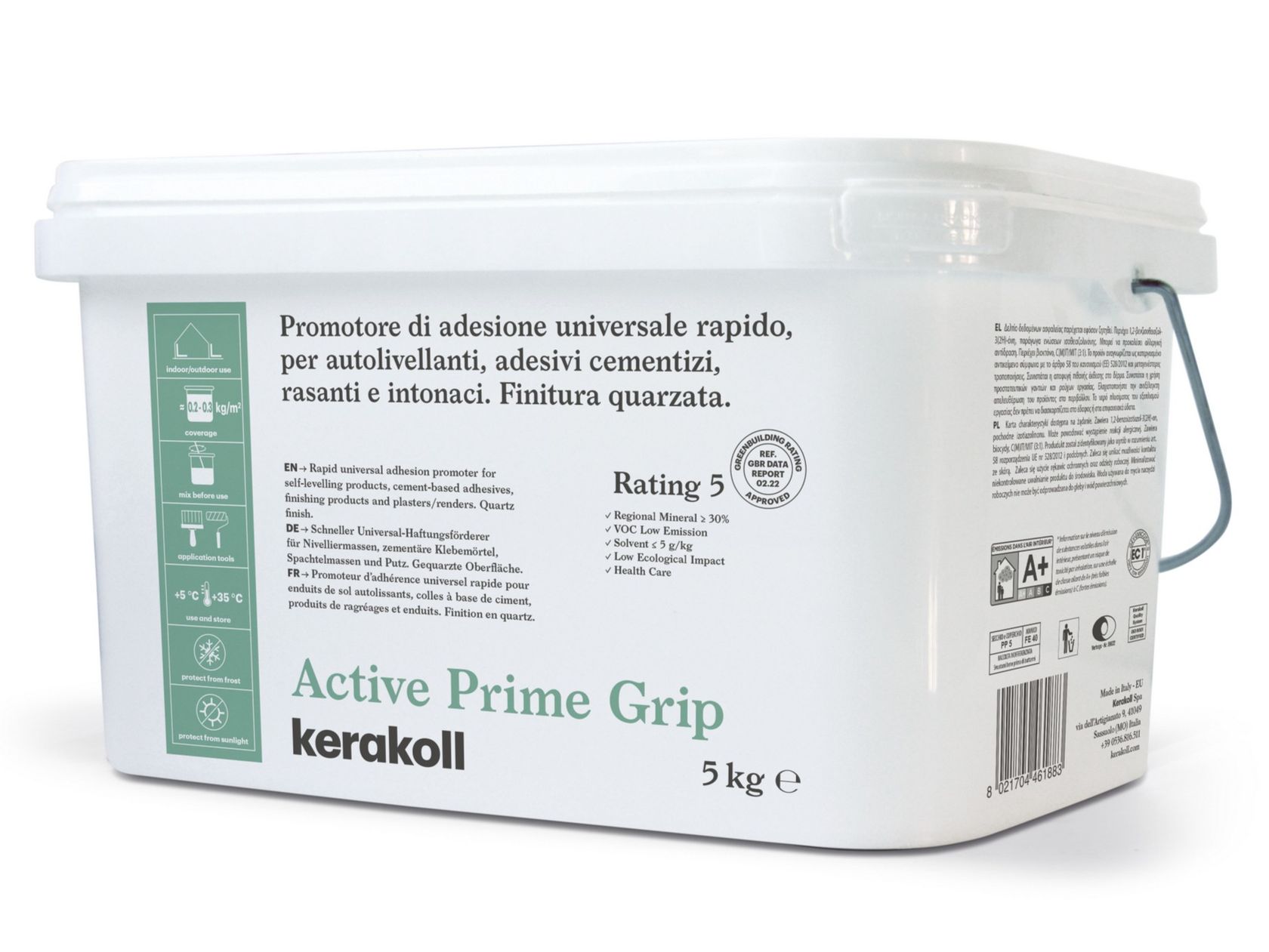 ACTIVE PRIME GRIP Primer By Kerakoll