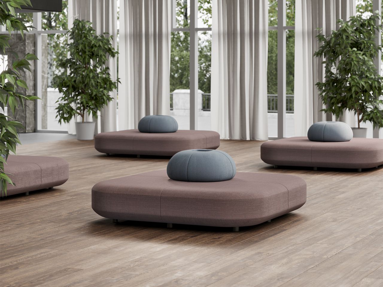 AFINA | Modular bench By FREZZA design Ramos&Bassols