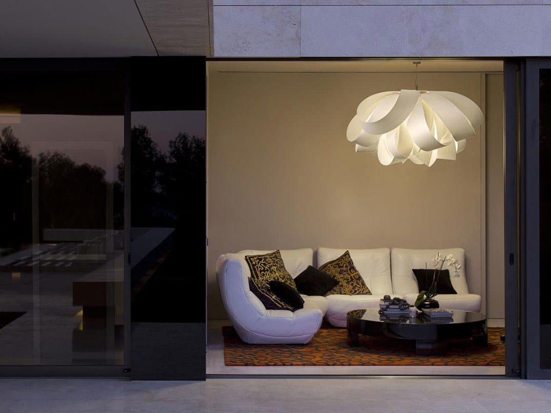 AGATHA LARGE Handmade wood veneer pendant lamp By LZF | design Luis Eslava