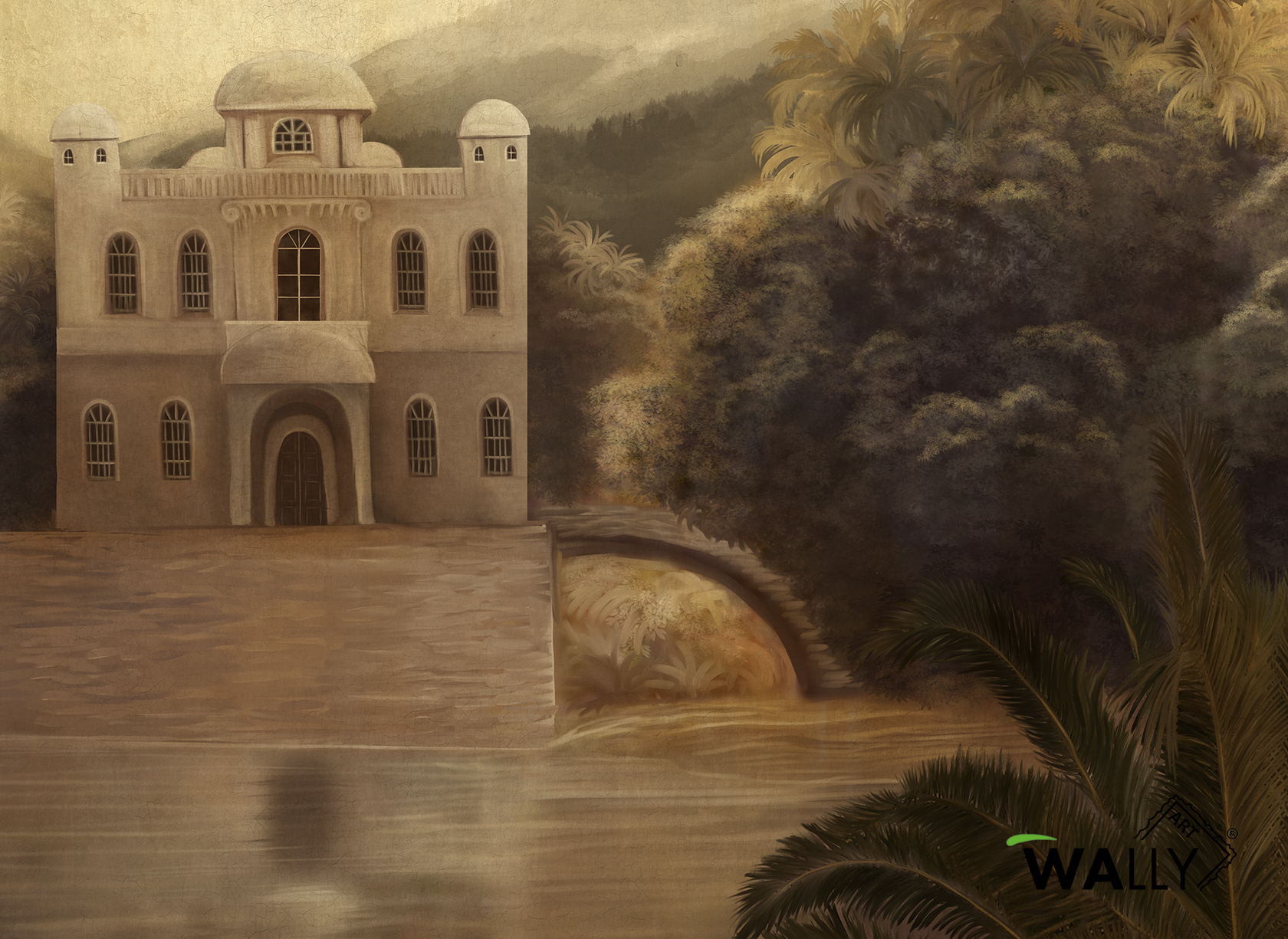 AGRABAH Wallpaper By WALLYART | design Alessandro Scanziani