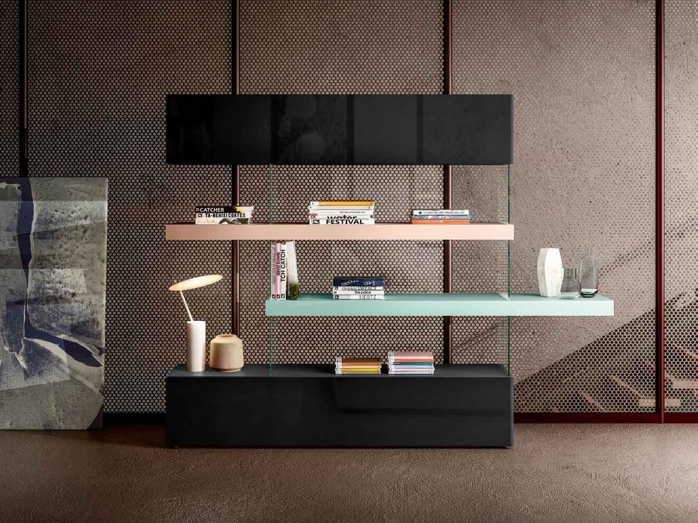 AIR - 0687 | Bookcase Air Collection By Lago design Daniele Lago