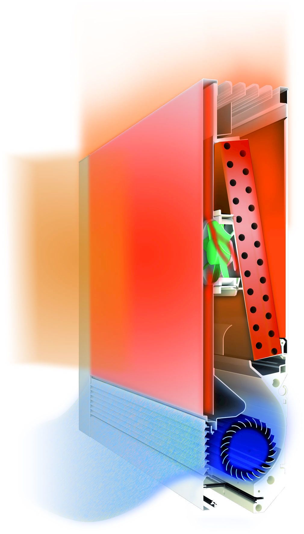 Ventilconvettore a parete AIRLEAF RS 600 B FULL FLAT - Innova - Edilportale