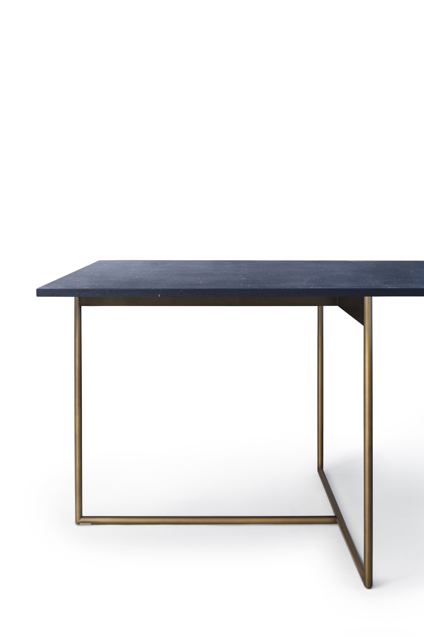 Rectangular reconstructed marble table ALAMO By Lema design David Lopez ...