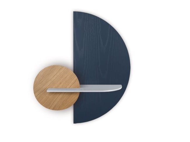 Semi-circle wall shelf with hidden storage ALBA M - SEMI-CIRCLE By ...