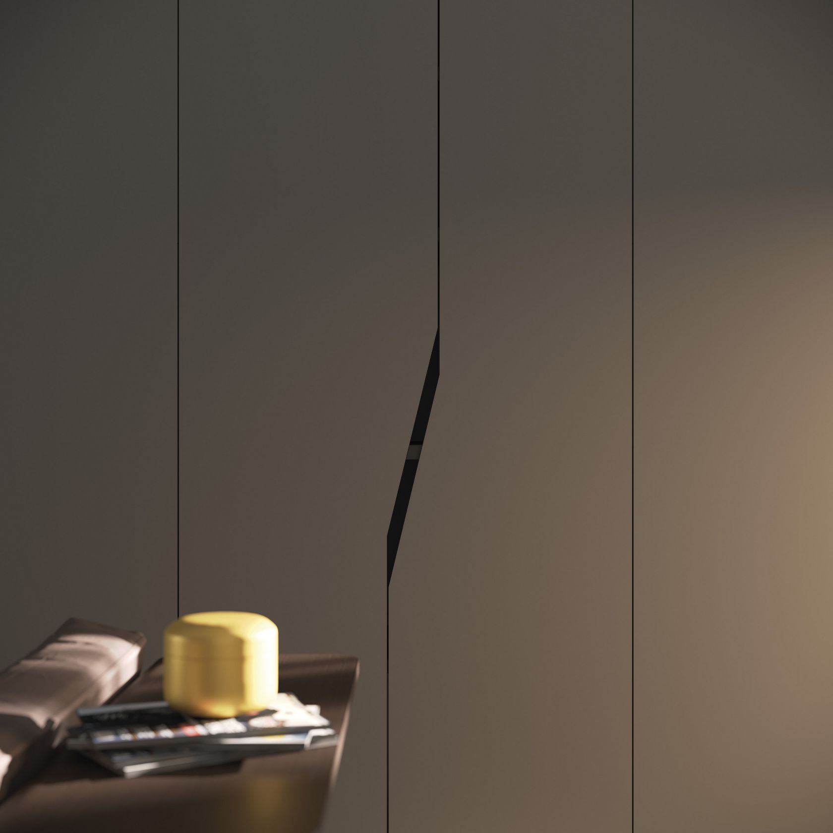 ALFABETO Sectional HPL wardrobe By De Rosso