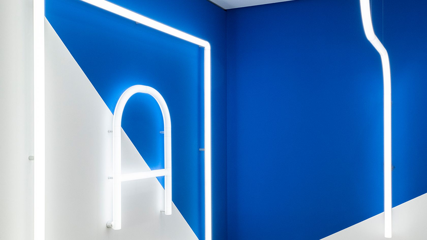 ALPHABET OF LIGHT SQUARE-RECTANGULAR Methacrylate wall lamp / ceiling ...