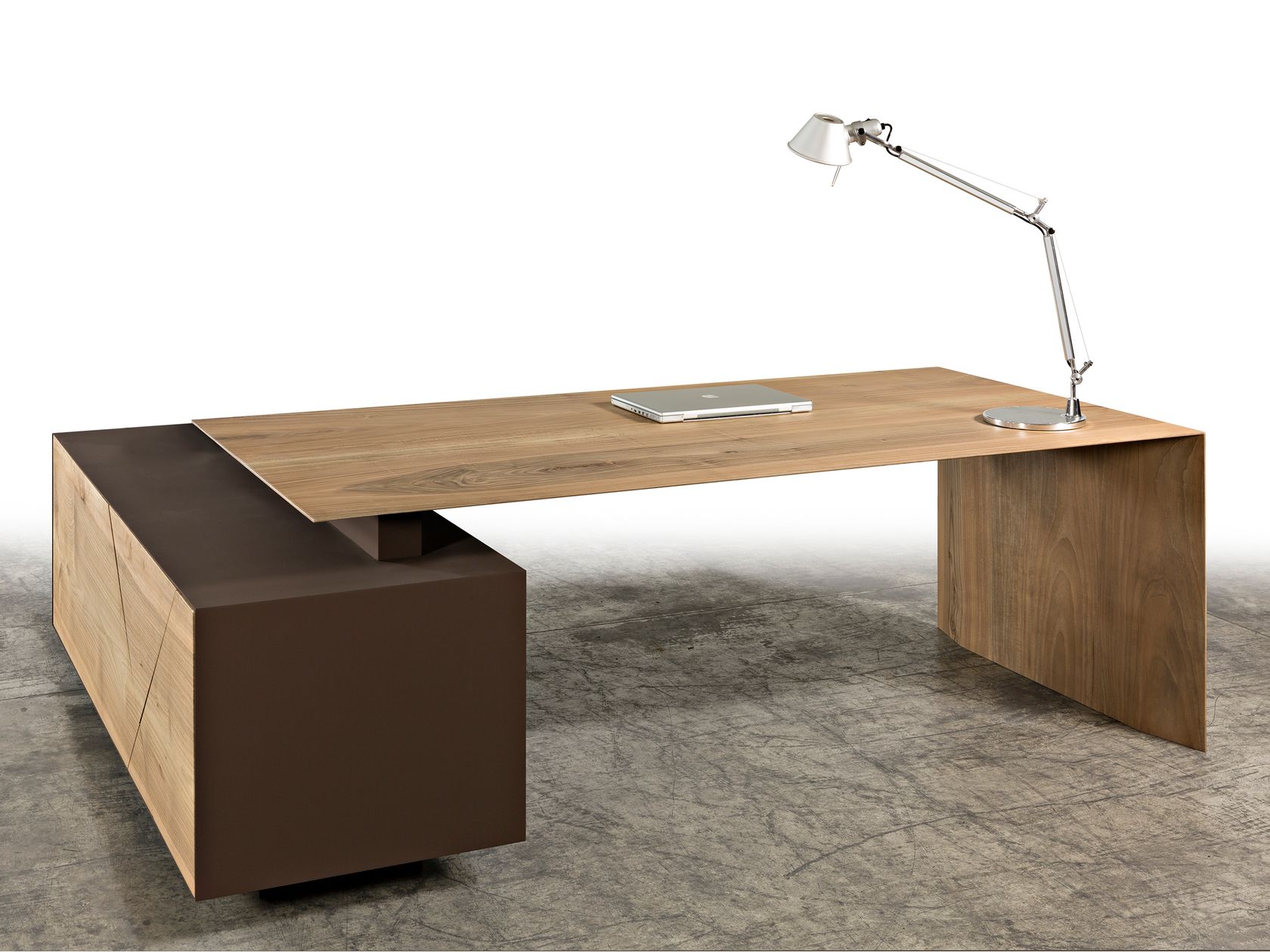 CP LAB DESIGN Rectangular wooden writing desk with drawers By CP ...