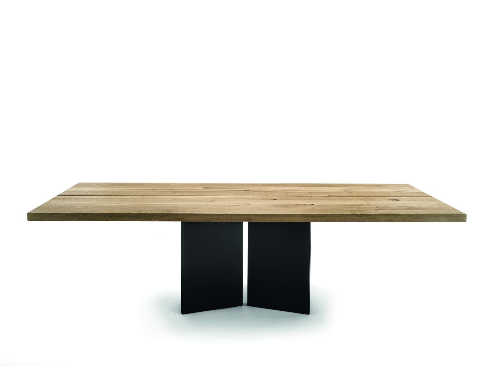 AMBO Mesa rectangular de roble By Riva 1920 | design Stefano Boeri