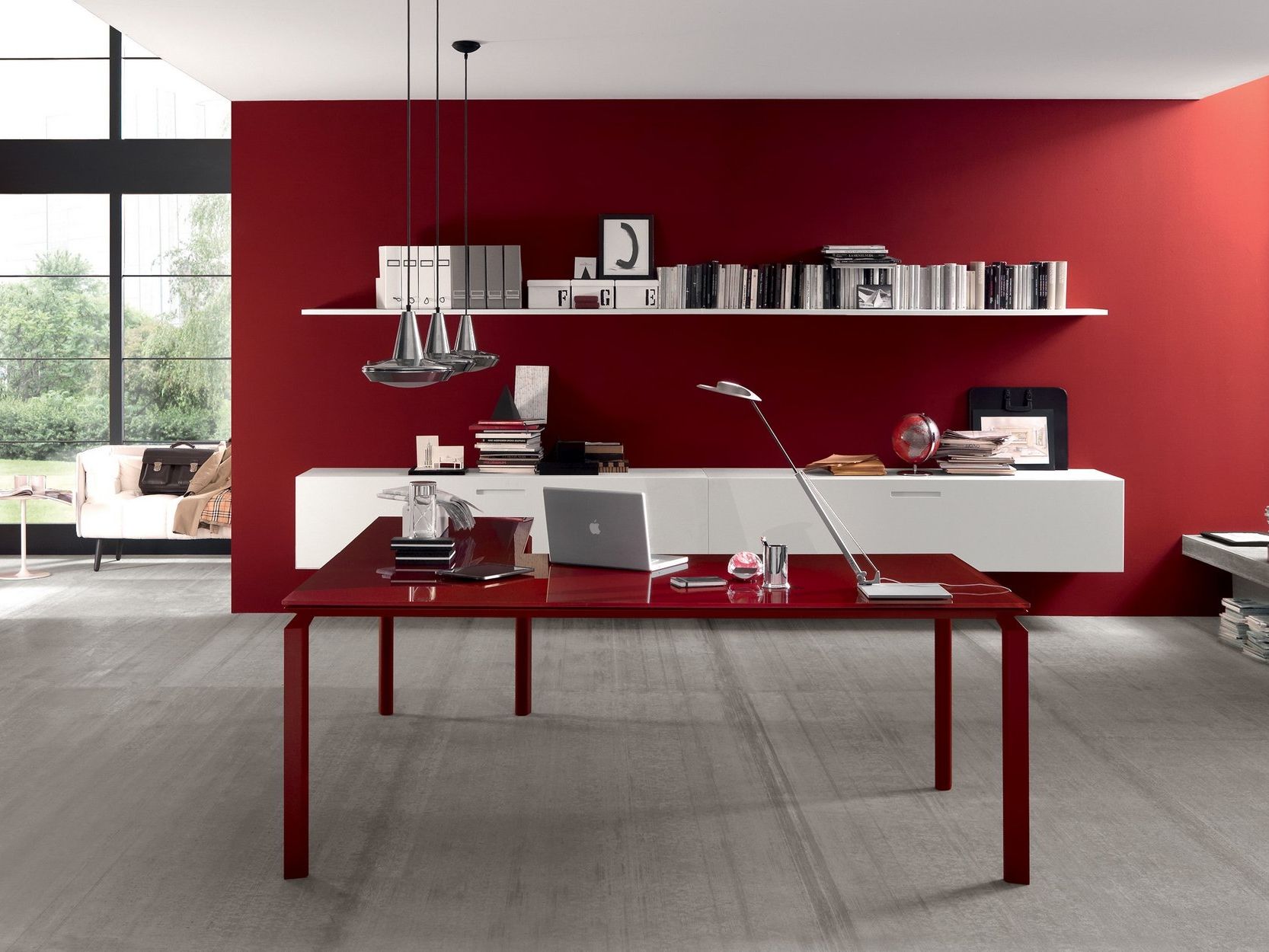 ANYWARE | L-shaped office desk Anyware Collection By Martex