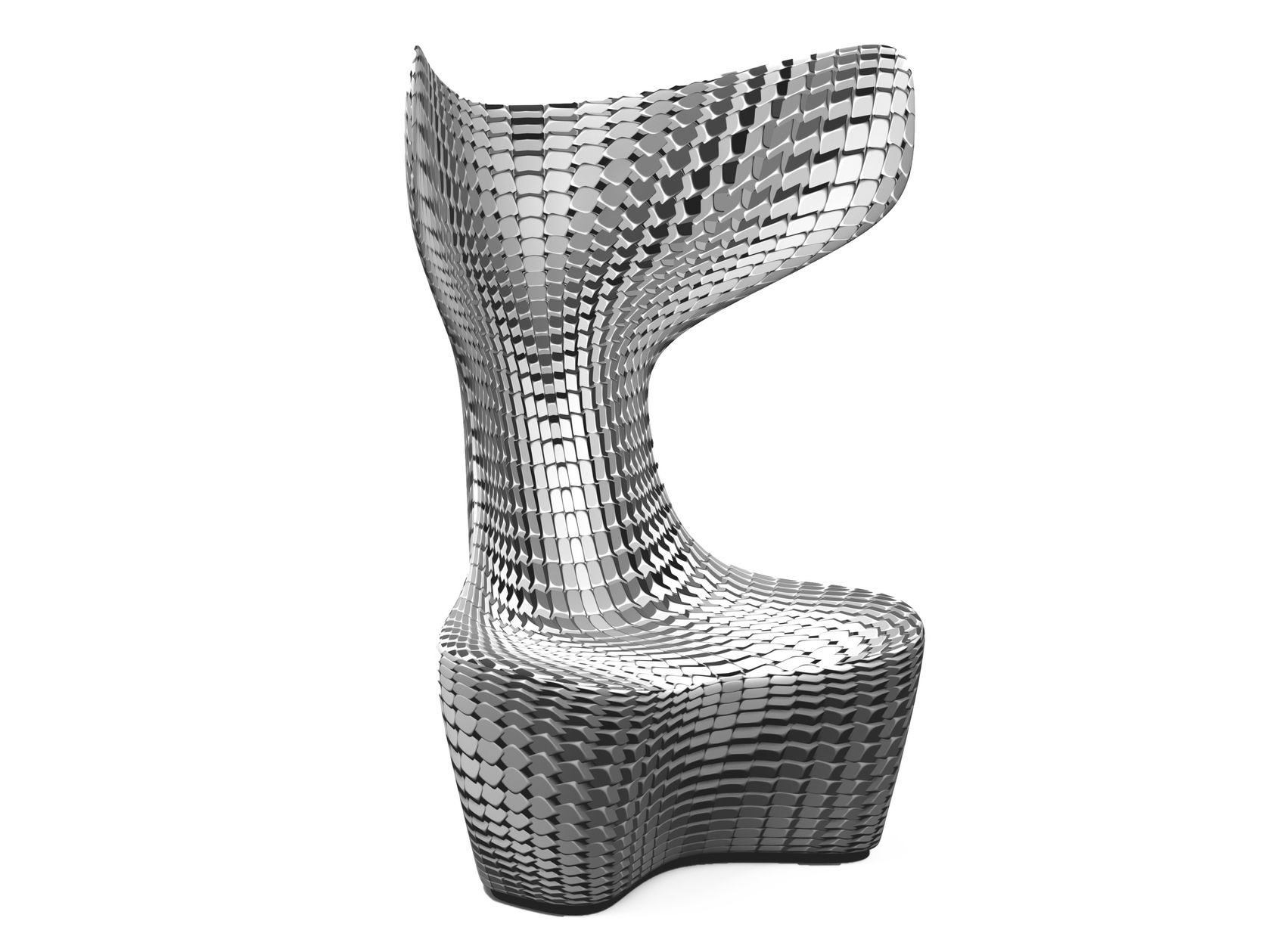 DRUM High-back fabric armchair By Cappellini | design Mac Stopa